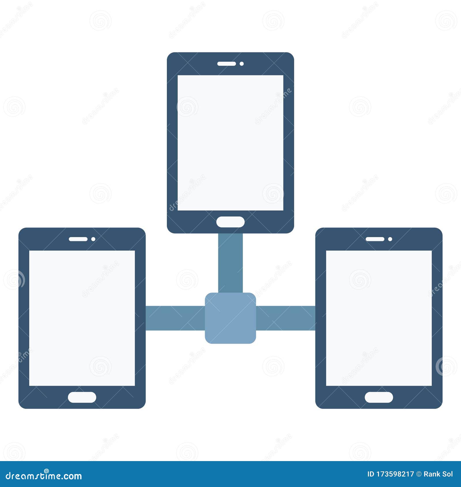 Mobile Connectivity Color Vector Icon Which Can Easily Modify or Edit ...