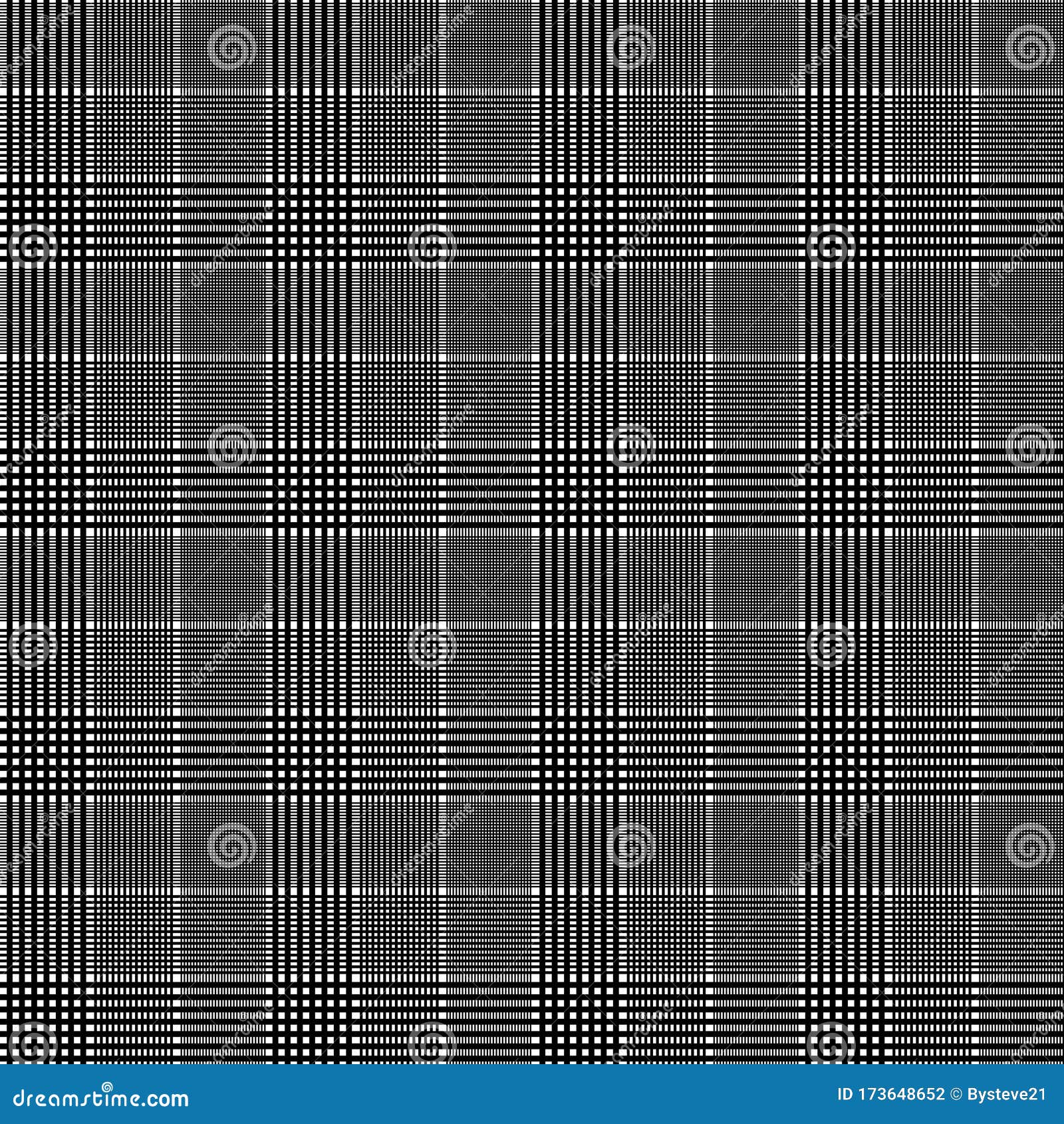 Modern Geometric Plaid Lines Seamless Pattern Stock Vector ...