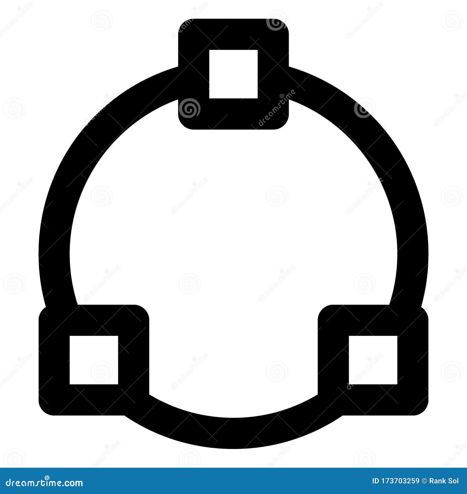 Anchor Point, Anchors, Bold Outline Vector Icon Which Can Easily ...