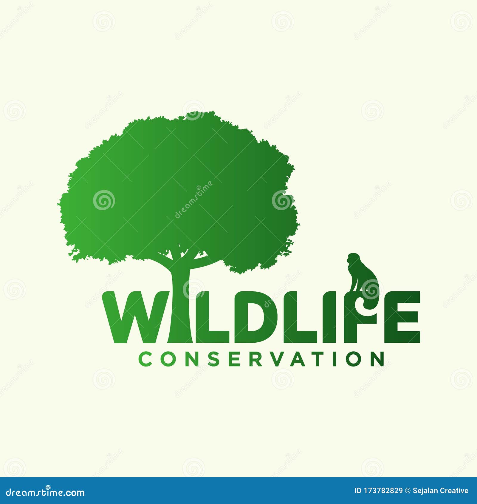 Wildlife Conservation Logo Vector Stock Vector - Illustration of date ...