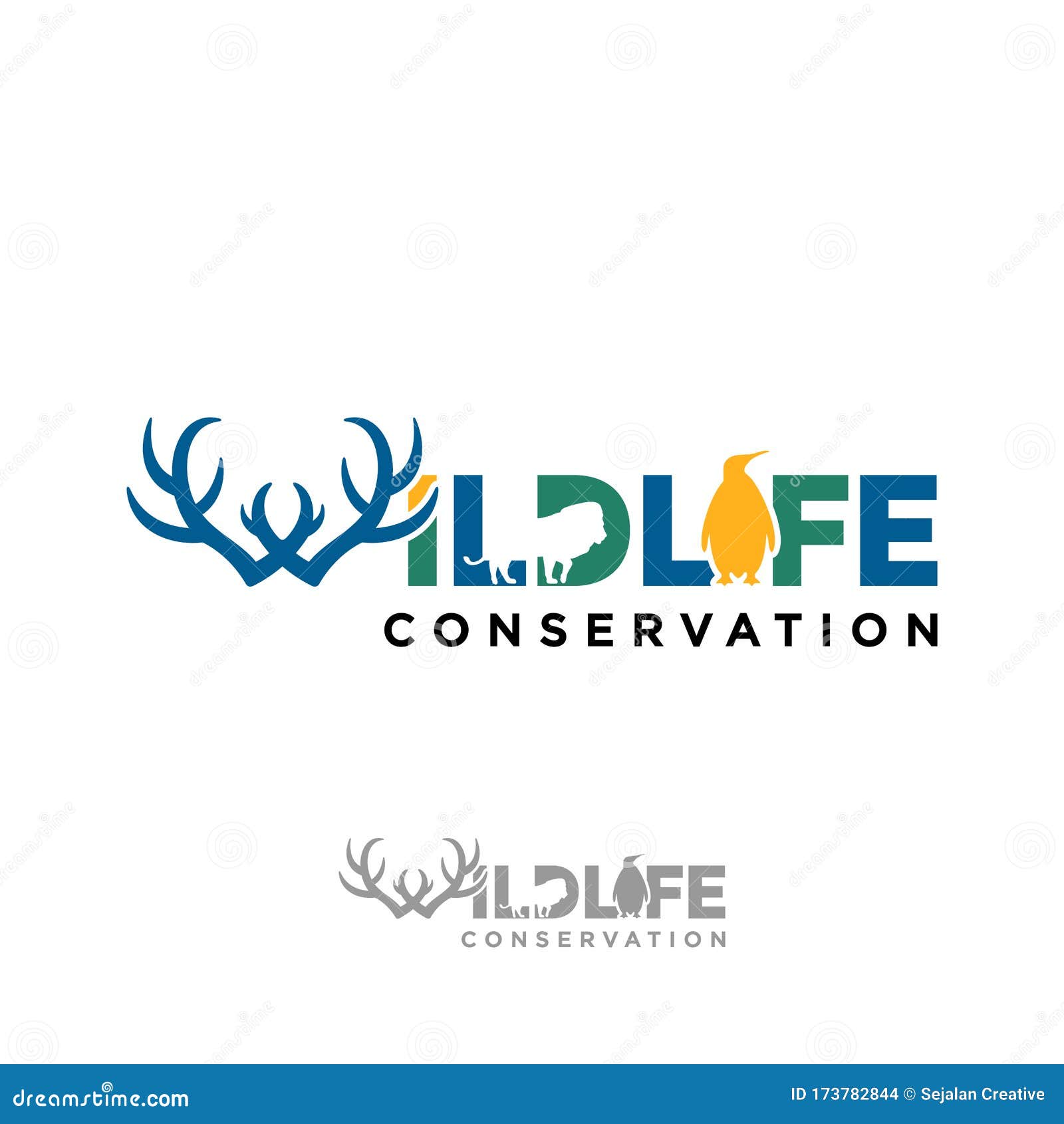 Wildlife Conservation Logo Vector Stock Vector - Illustration of ...