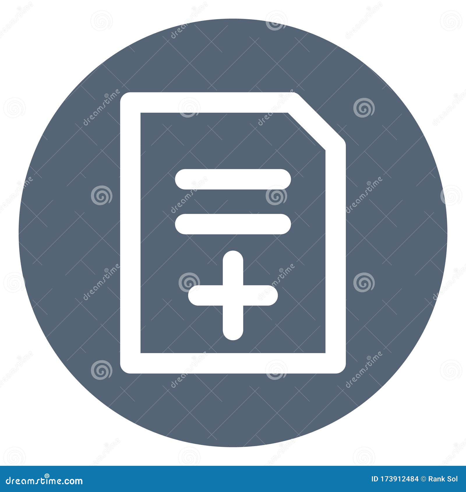 Add File, Extension File, Bold Outline Vector Icon Which Can Easily ...