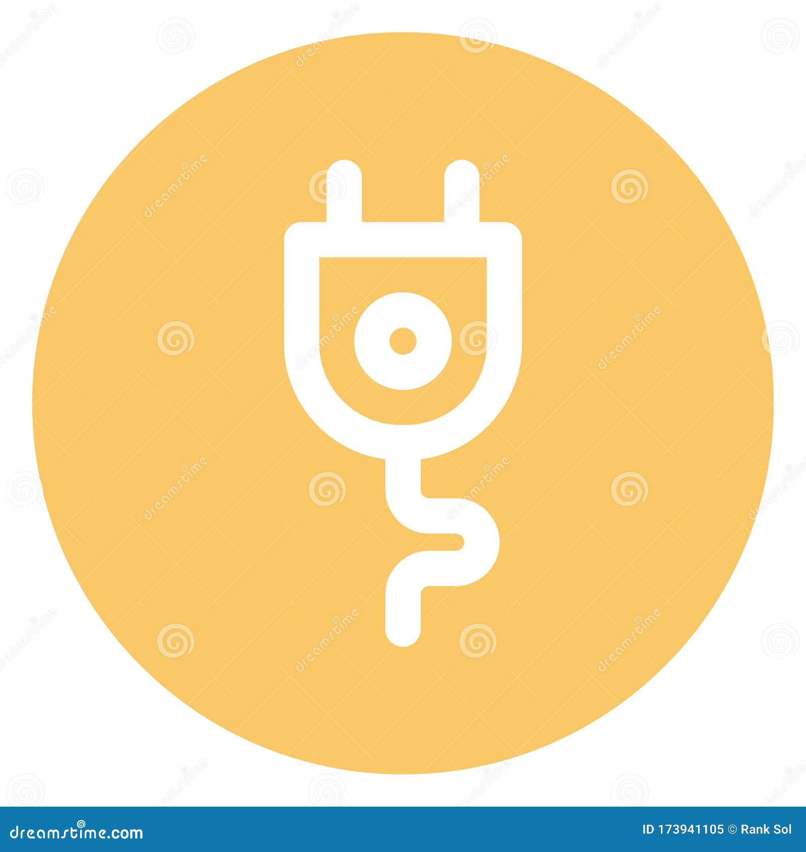 Electrical Plug, Plug Bold Outline Vector Icon Which Can Easily ...