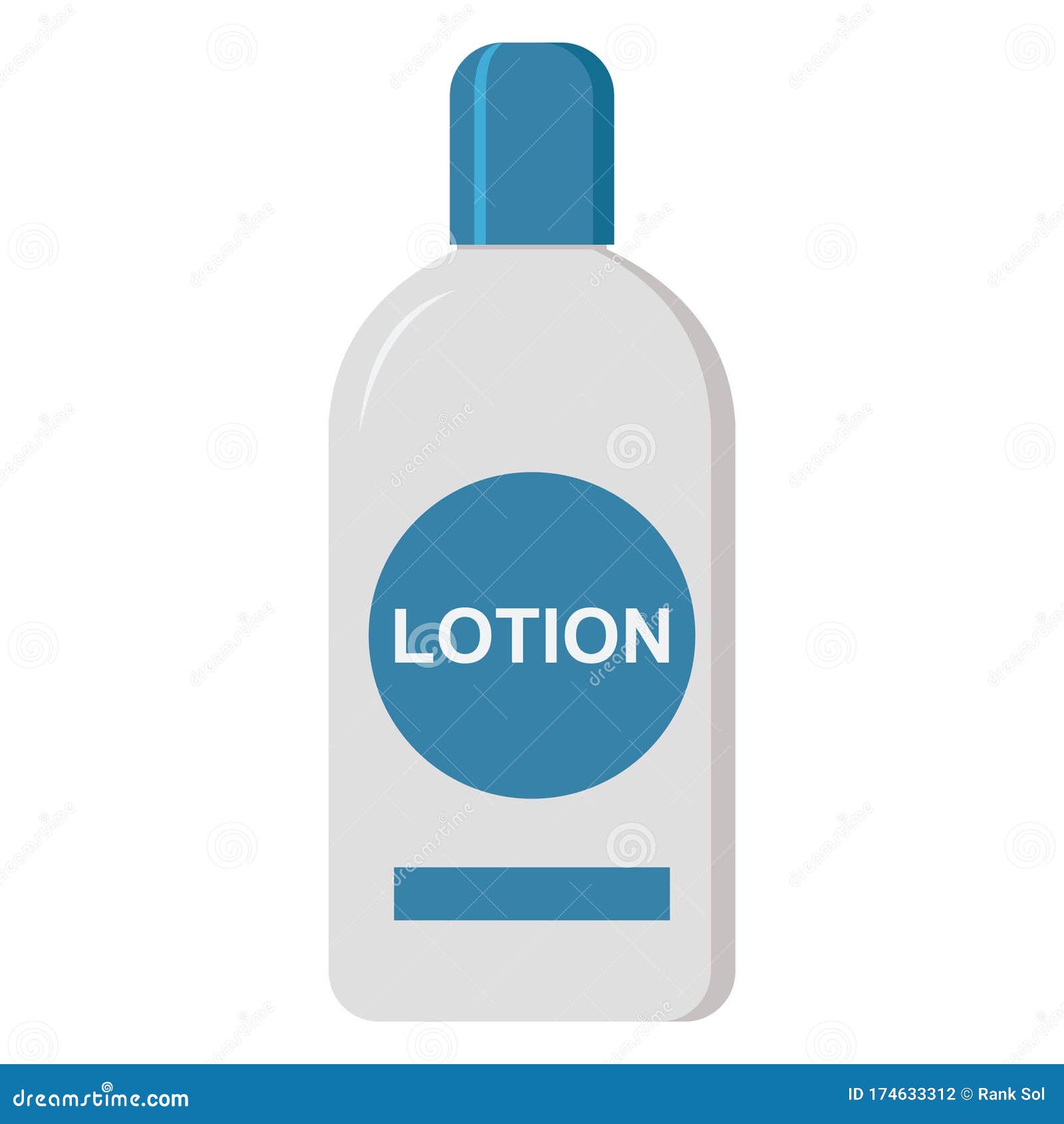 Lotion Color Vector Icon Which Can Easily Modify or Edit Stock Vector ...