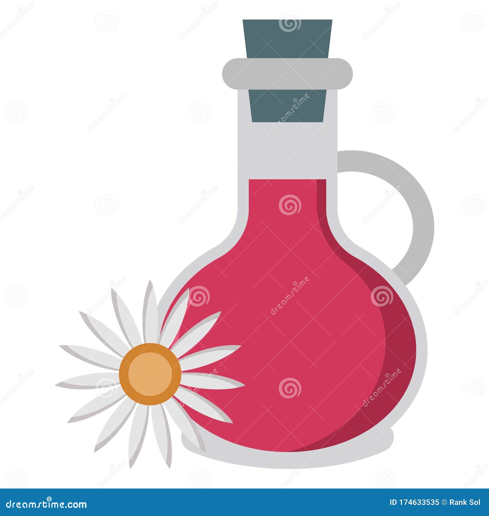 Massage Oil Color Vector Icon Which Can Easily Modify or Edit Stock ...