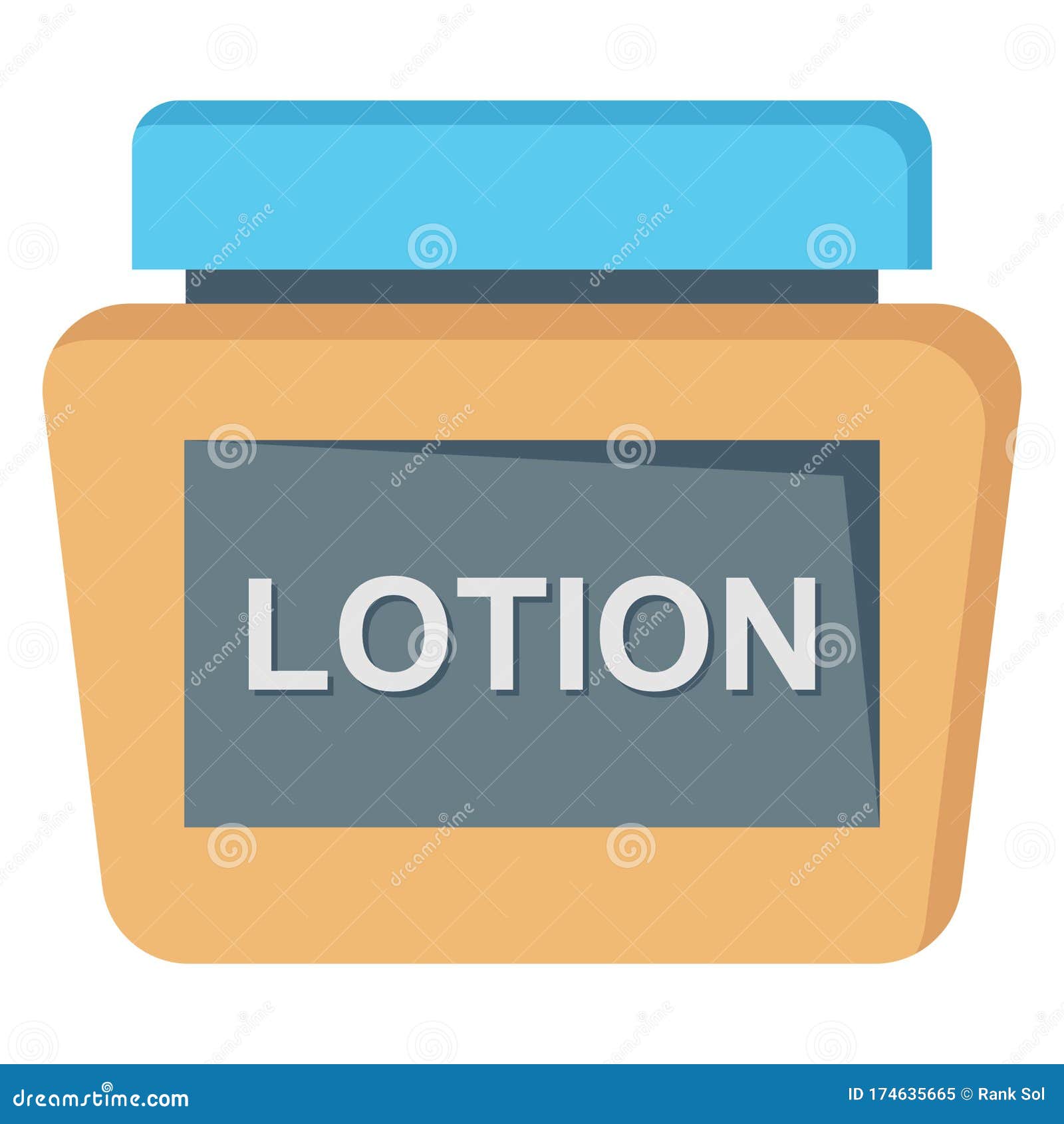 Lotion Color Vector Icon Which Can Easily Modify or Edit Stock ...
