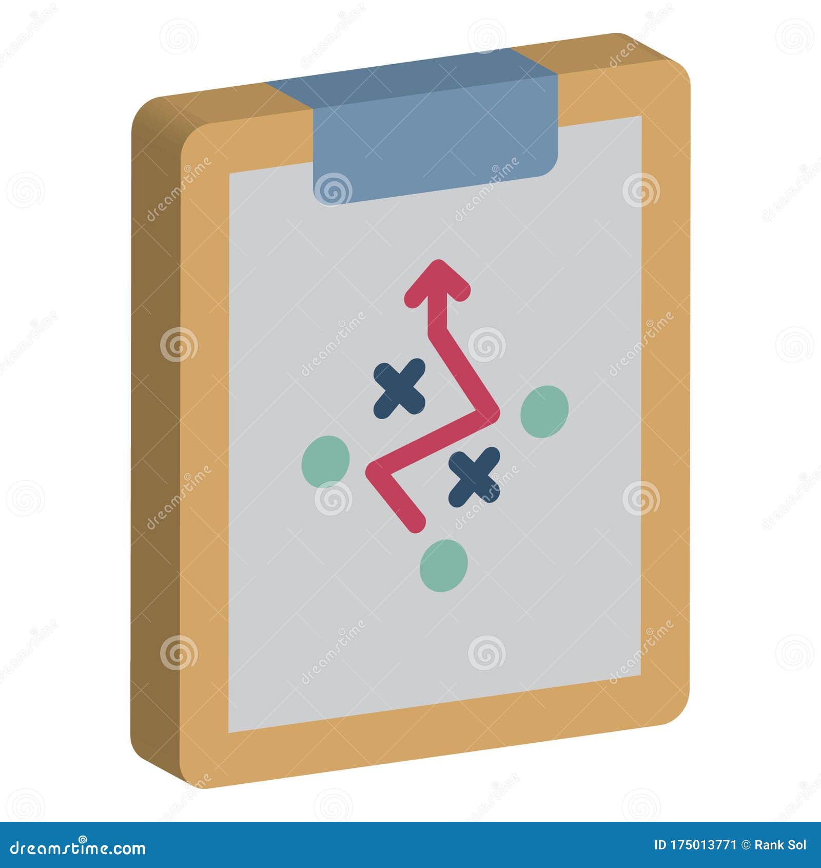 Clipboard Plan Check Mark Illustration Design | CartoonDealer.com #44372805