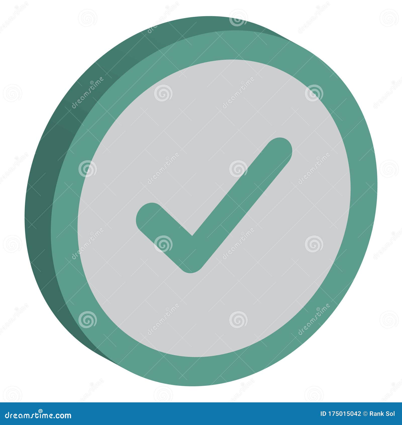 Check Mark, Documents Verified Isolated Isolated Vector Icon Which Can ...