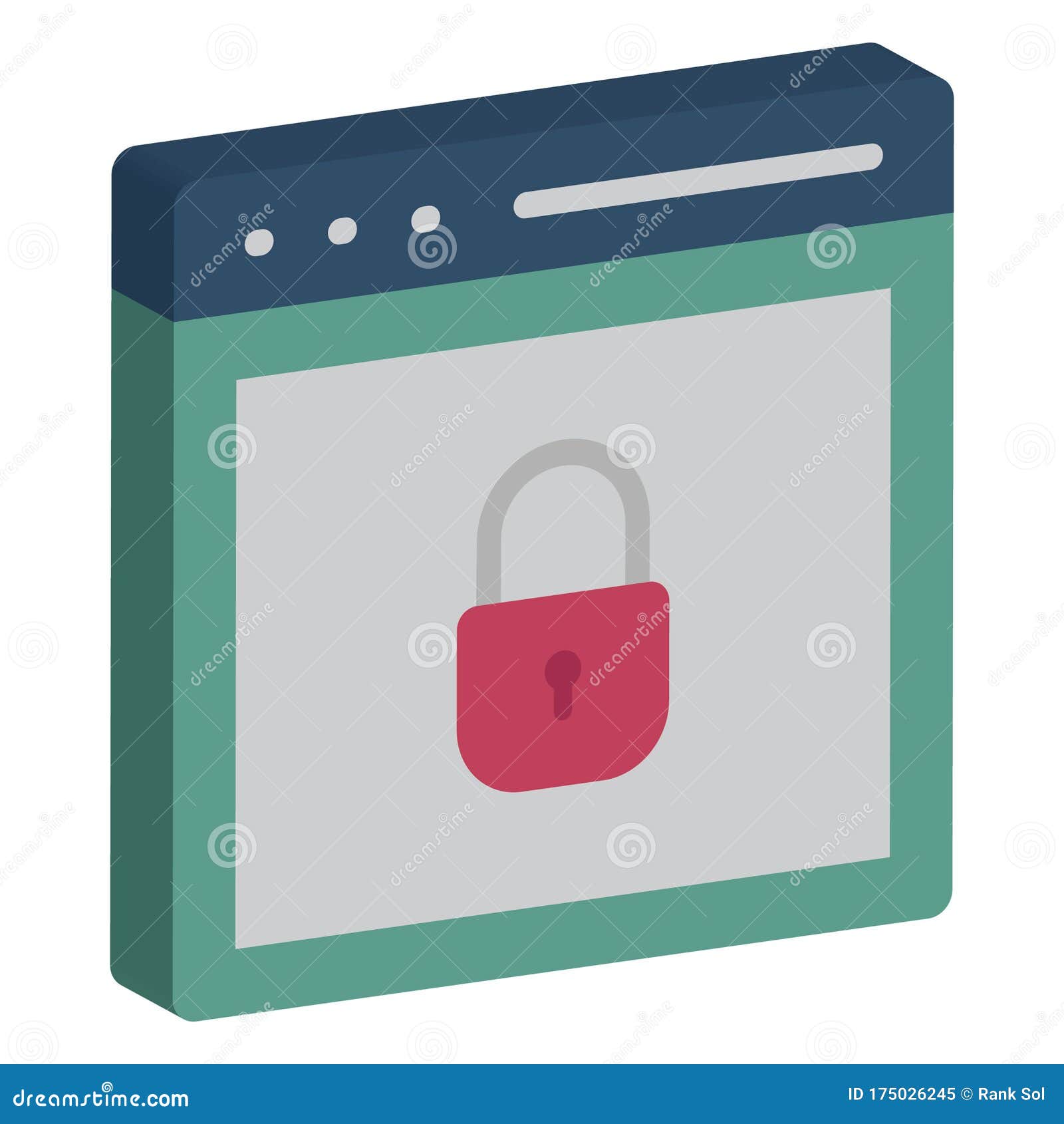 Browser Lock, Lock Isolated Isolated Vector Icon Which Can Easily ...