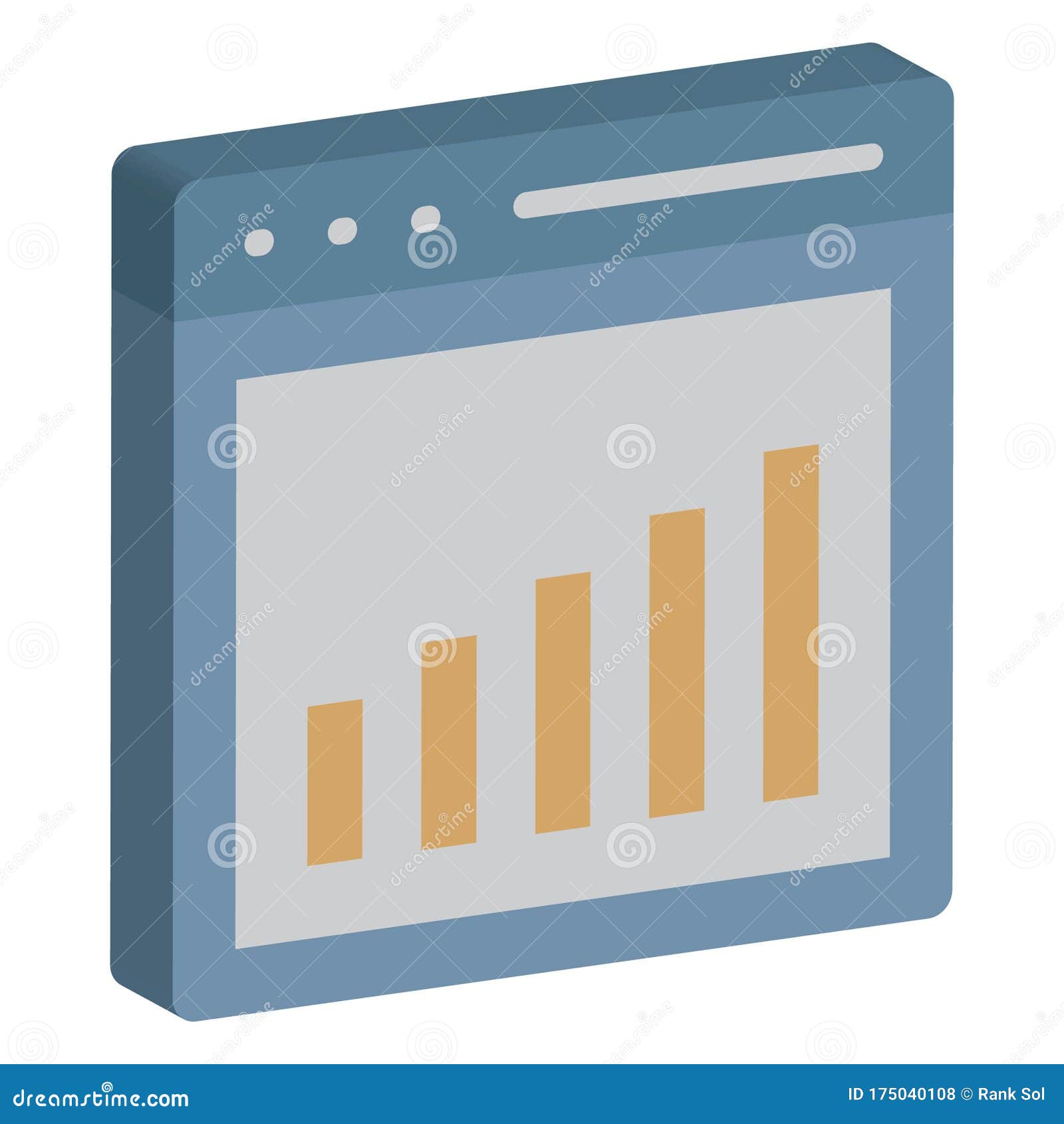Browser, Web Graph Isolated Isolated Vector Icon Which Can Easily ...