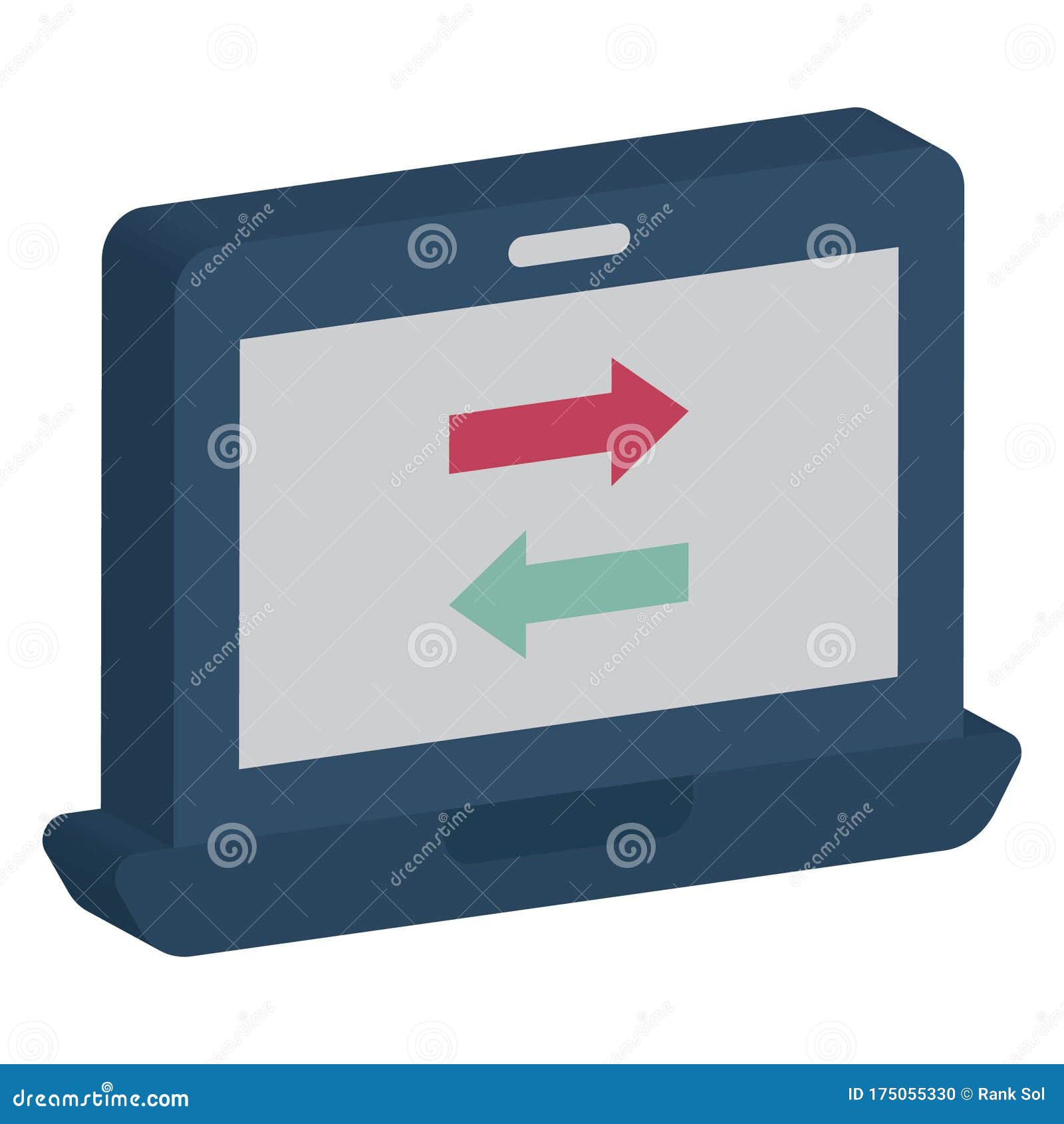 Feedback, Laptop Pc Isolated Isolated Vector Icon Which Can Easily ...