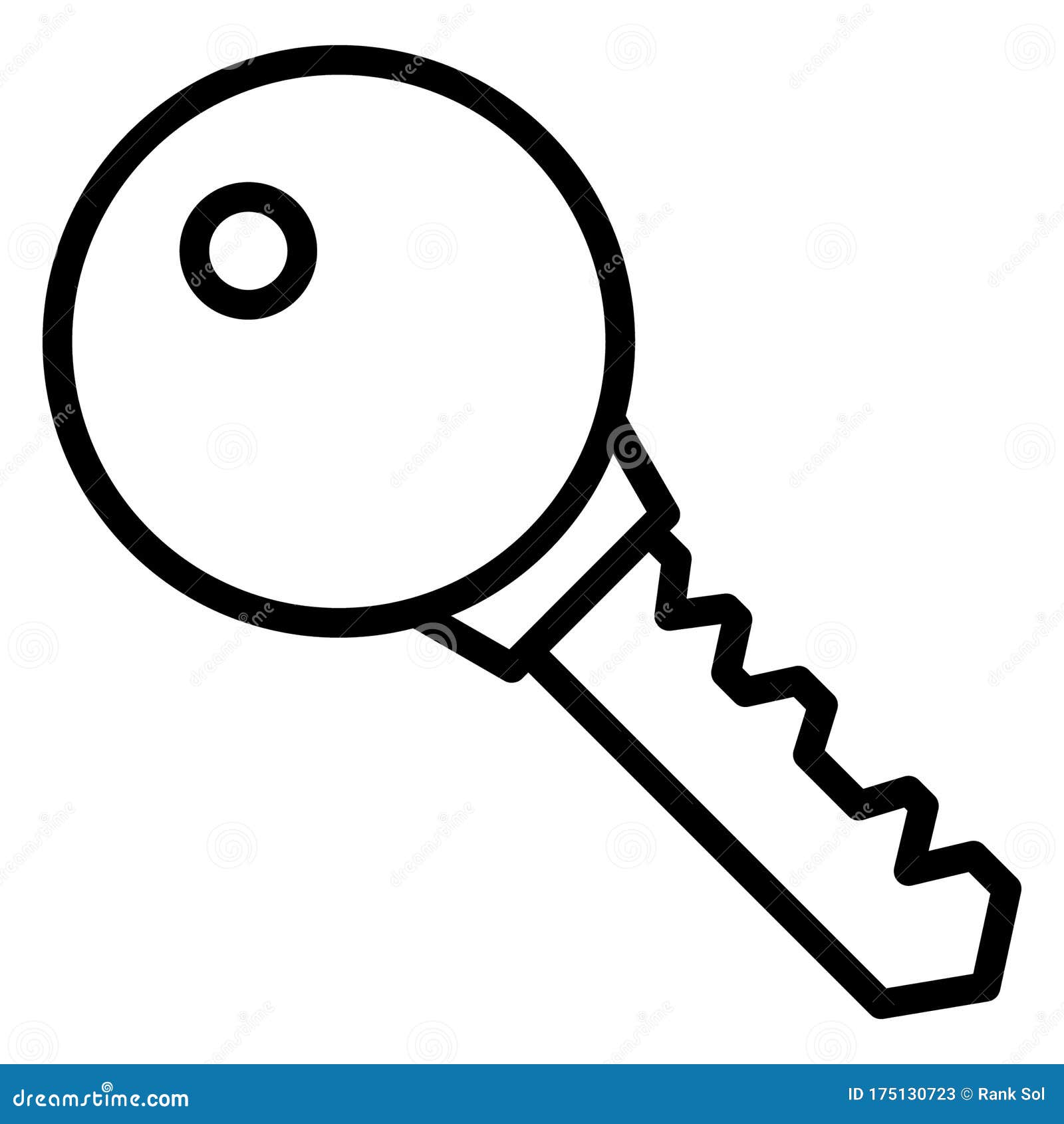 Access, Key Vector Icon Which Can Easily Modify Stock Vector ...