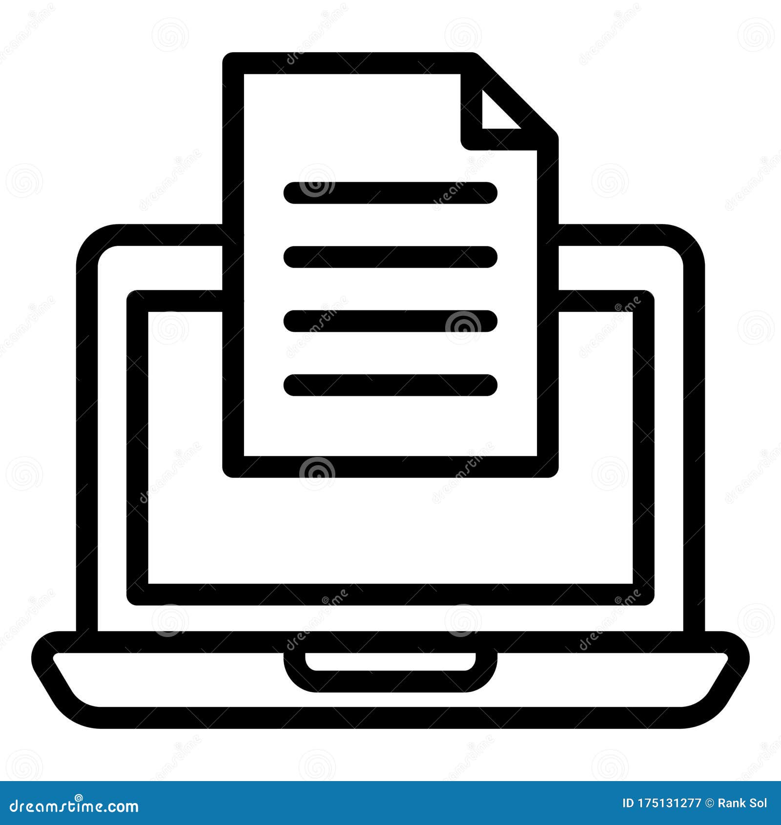 Documentation, Office Documents Vector Icon Which Can Easily Modify ...