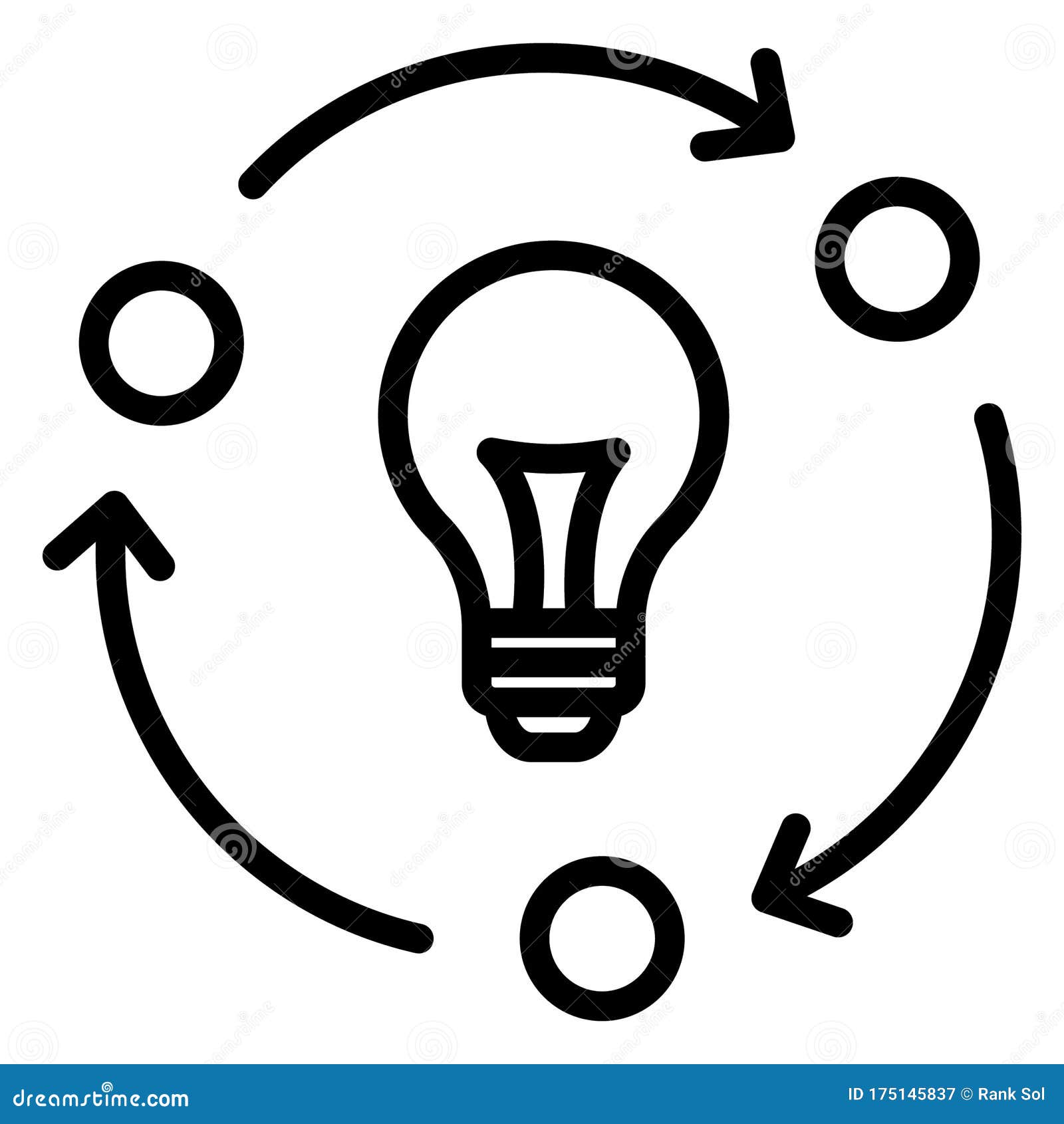 Idea, Idea Develop Vector Icon Which Can Easily Modify Stock ...