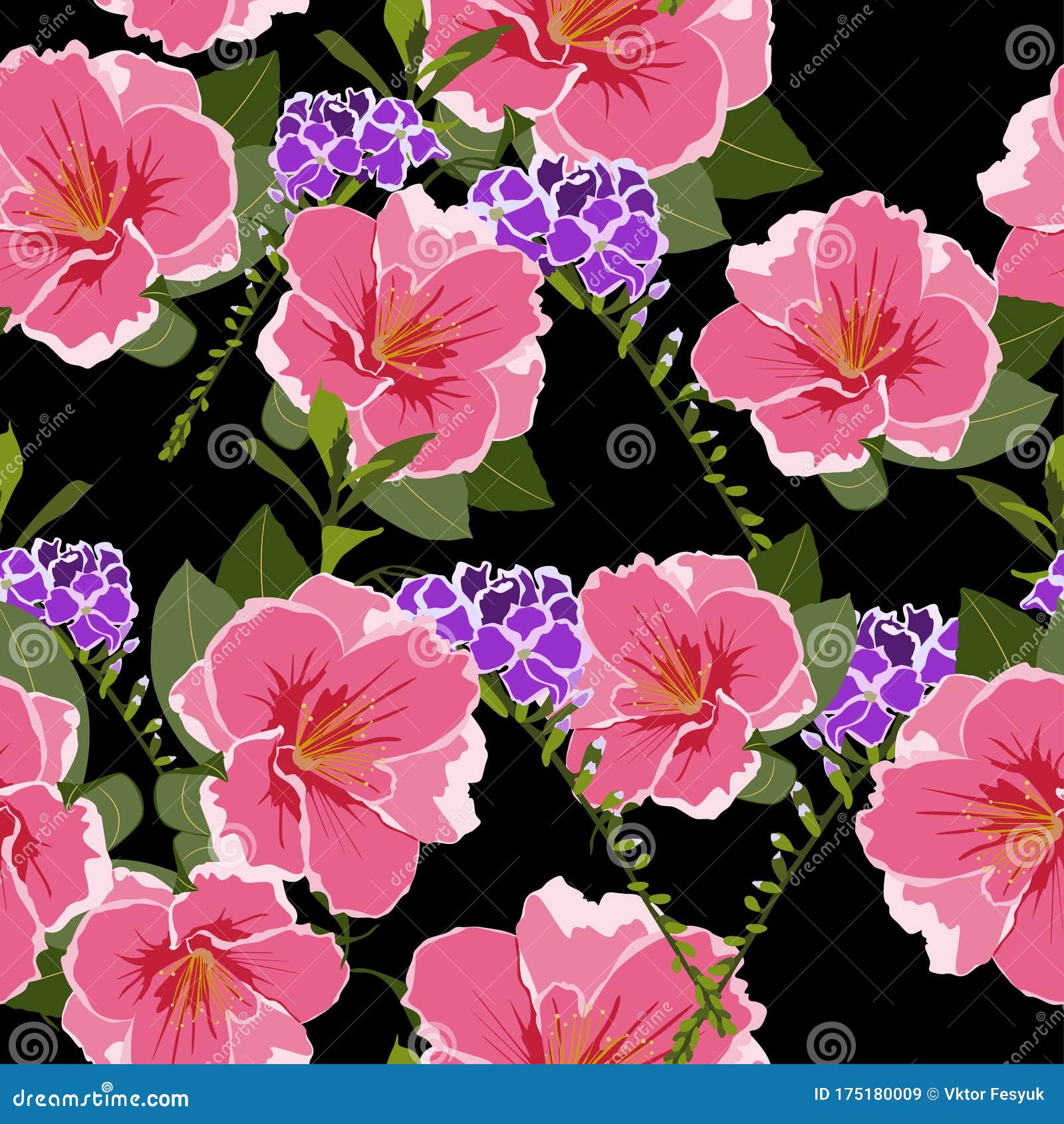 Cute Floral Pattern. Motifs Scattered Random. Seamless Texture. Elegant ...