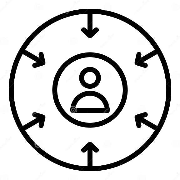 Customer Intention, Intention Vector Icon Which Can Easily Modify Stock ...