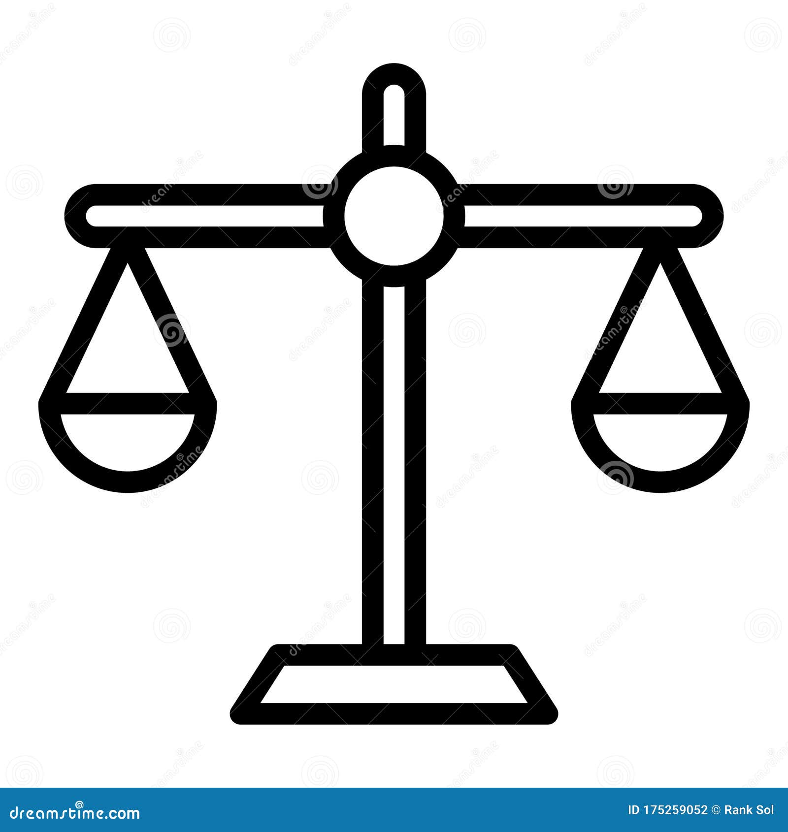 Balance, Court Vector Icon Which Can Easily Modify Stock Vector ...