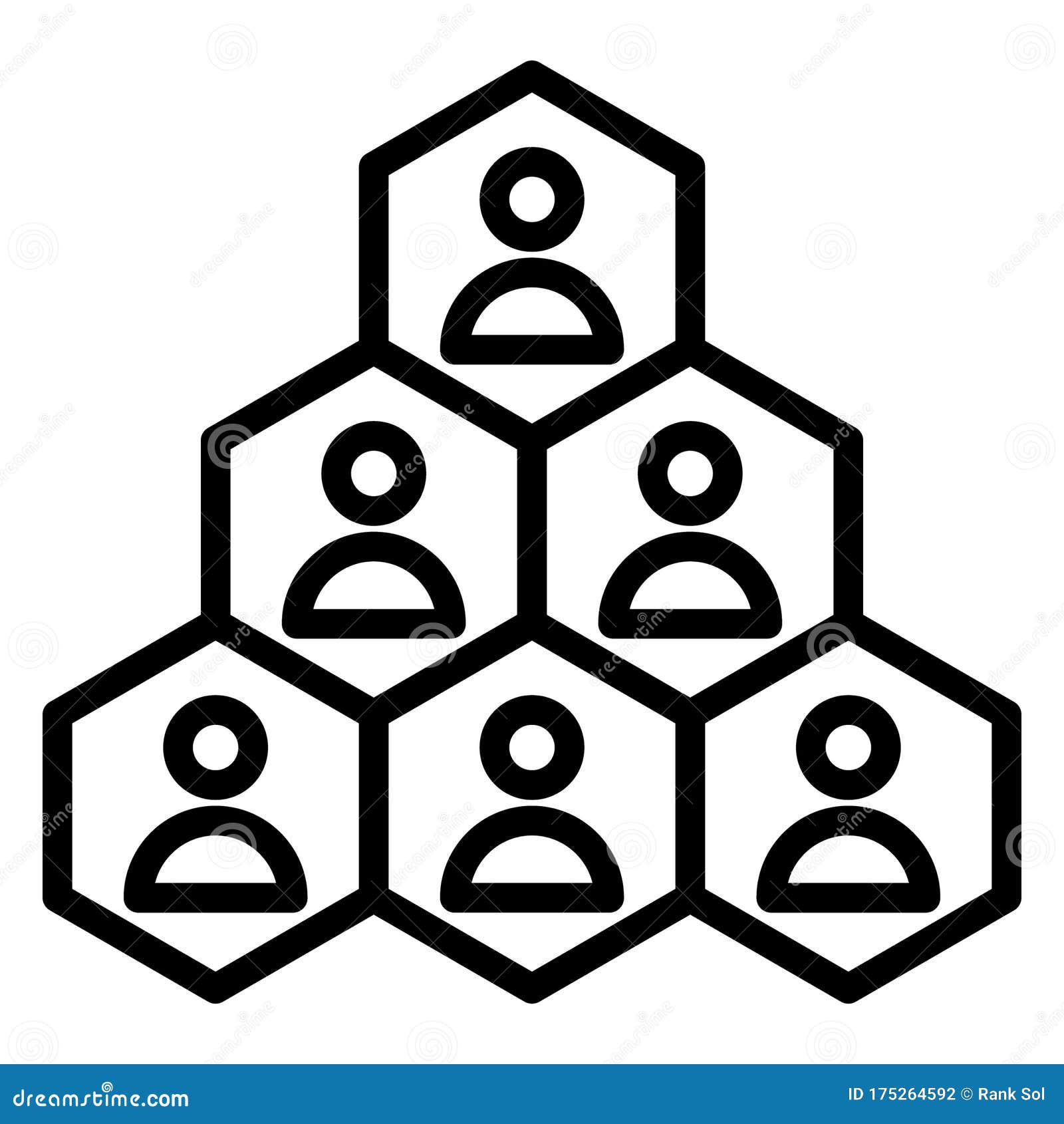 Community, Group Vector Icon Which Can Easily Modify or Edit Stock ...
