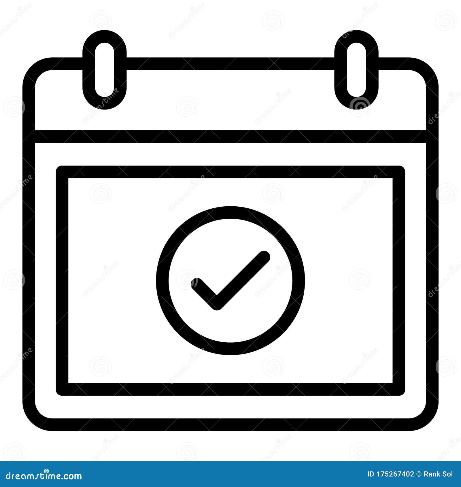 Calendar, Date Vector Icon Which Can Easily Modify or Edit Stock Vector ...