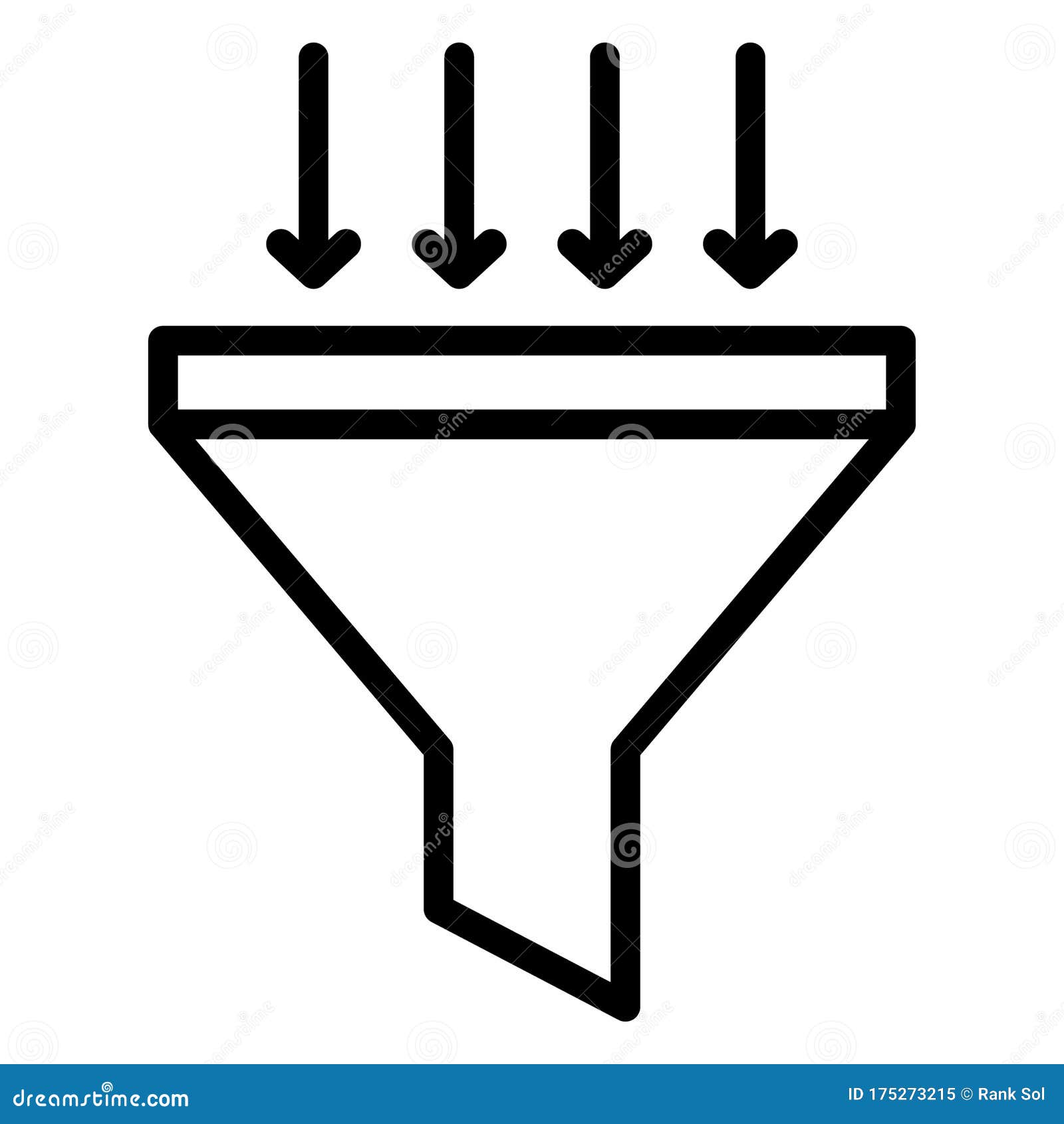 Cone, Filter Vector Icon Which Can Easily Modify or Edit Stock Vector ...