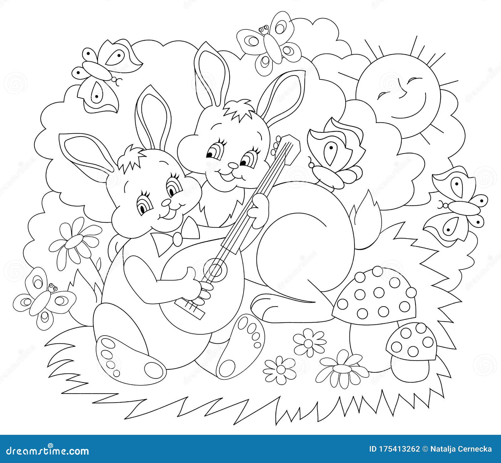 Baby Coloring Kit. Contour Drawing. Bottle, Pacifier, Rattle. Baby Sets ...