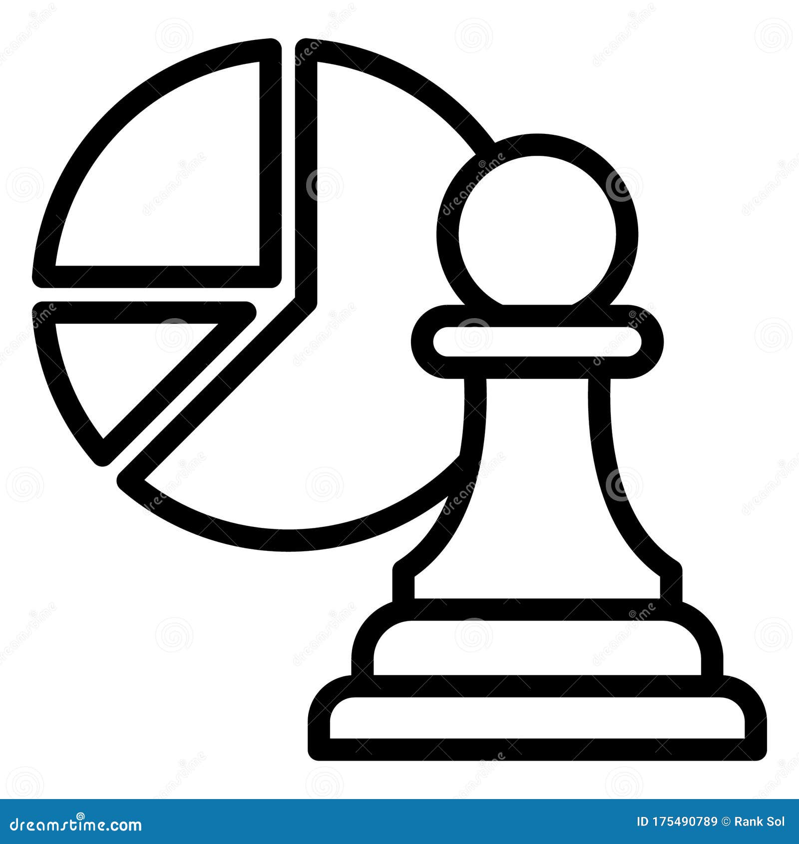 Business Strategy, Competitive Strategy Vector Icon Which Can Easily ...