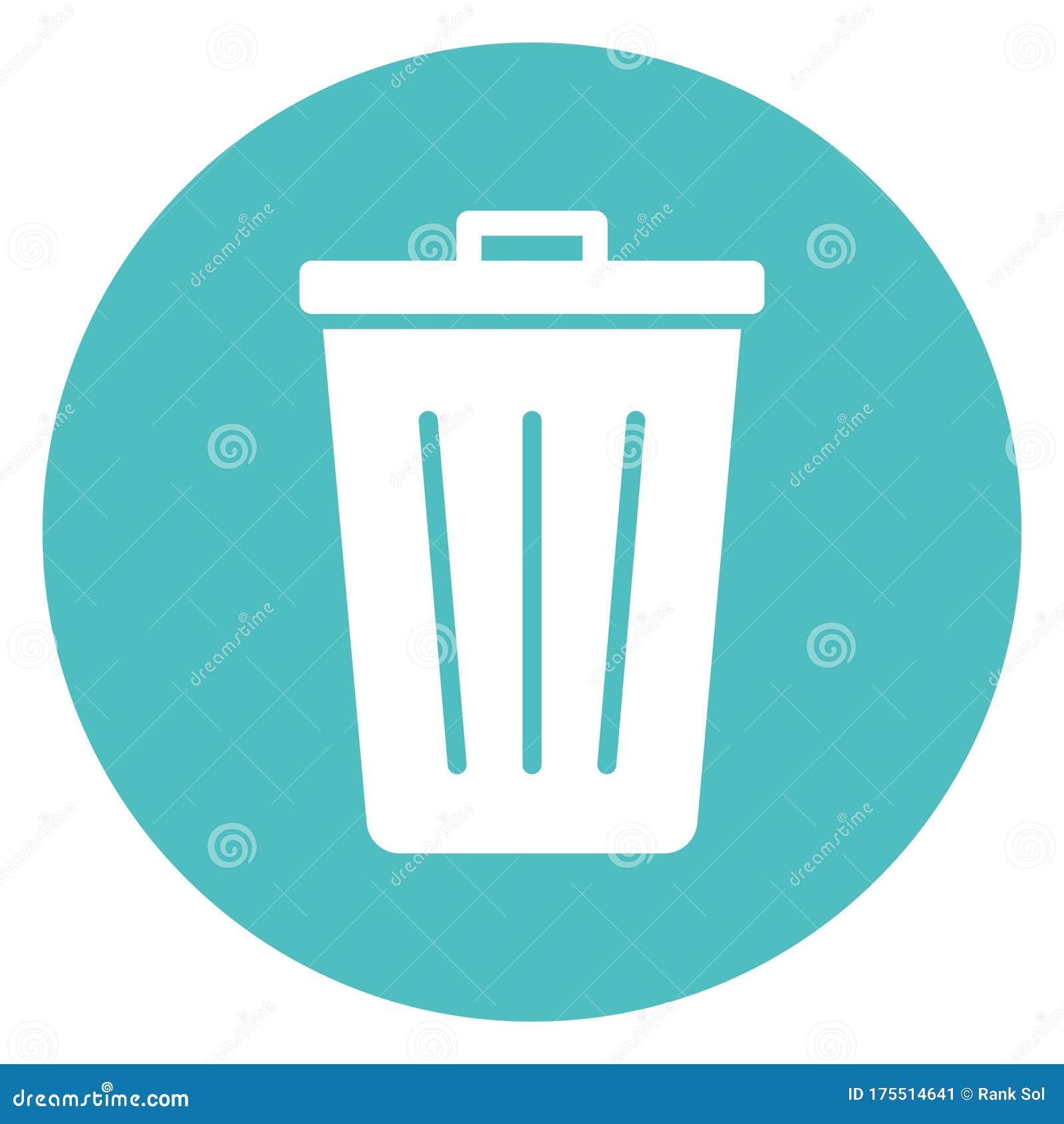 Delete, Dustbin Vector Icon Which Can Easily Modify Editorial Photo ...
