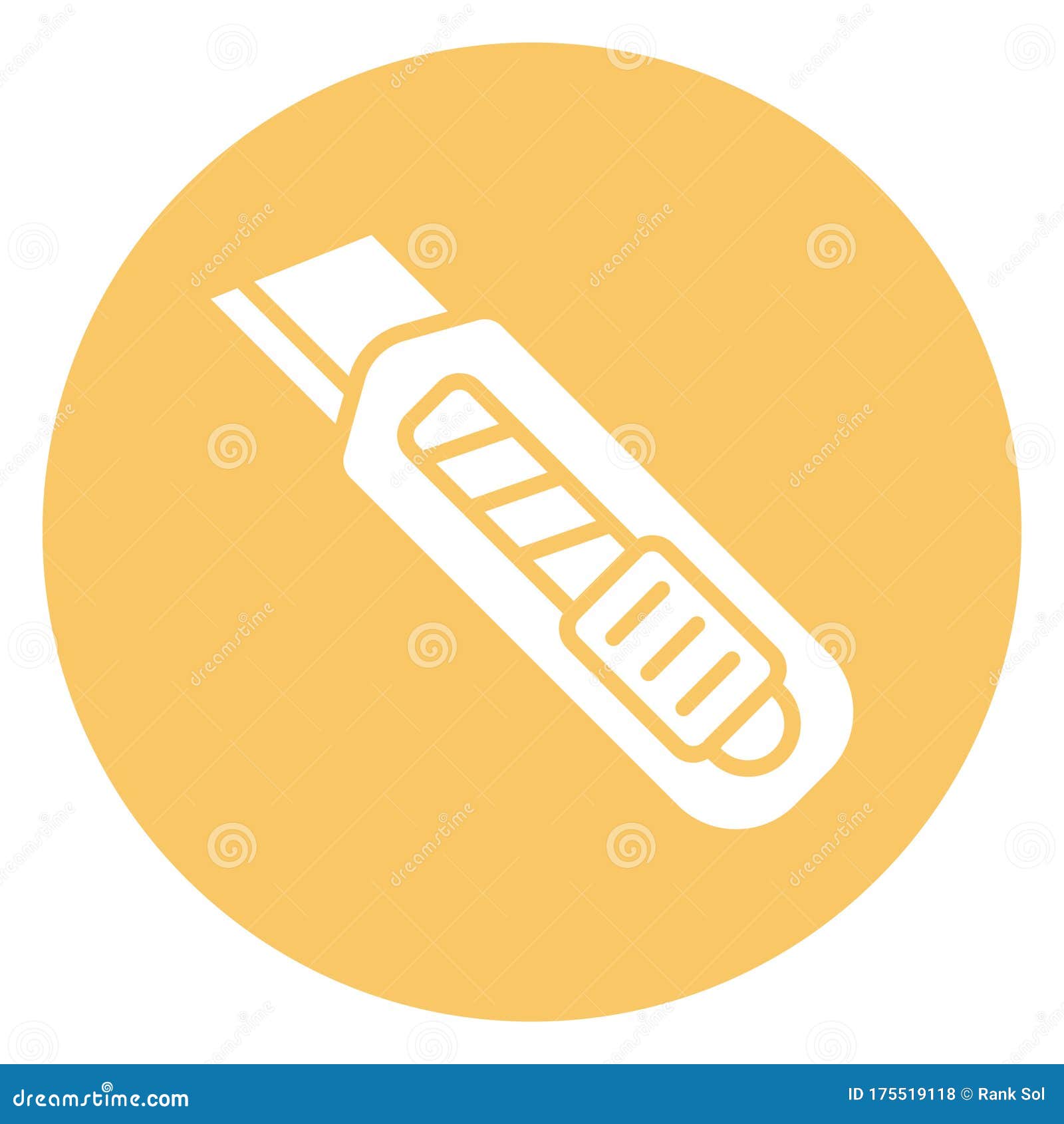 Box Cutter, Cutter Tool Vector Icon Which Can Easily Modify Stock ...