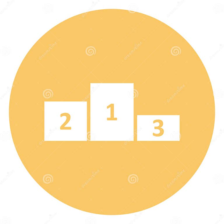 Grade, Podia Vector Icon Which Can Easily Modify Stock Vector ...