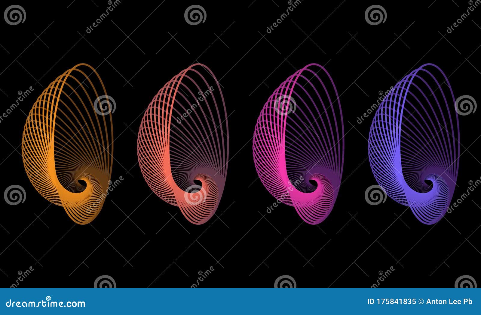 Art Line Series 3 stock illustration. Illustration of file - 175841835