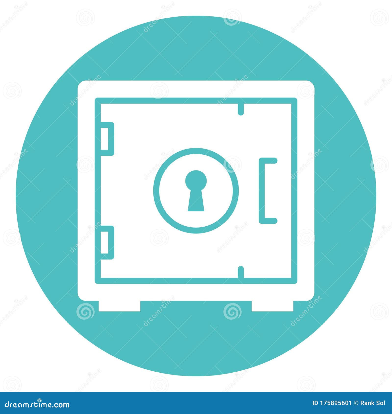 Bank Locker, Bank Vault, Digital Locker, Victor Icon Can Be Use Easy ...