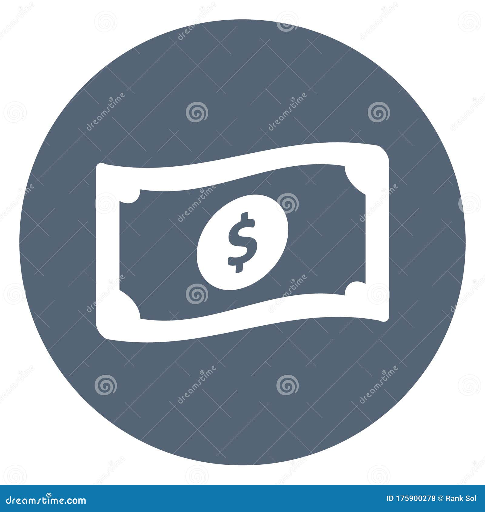 Banknote, Currency Note Vector Icon Which Can Easily Modify Stock ...