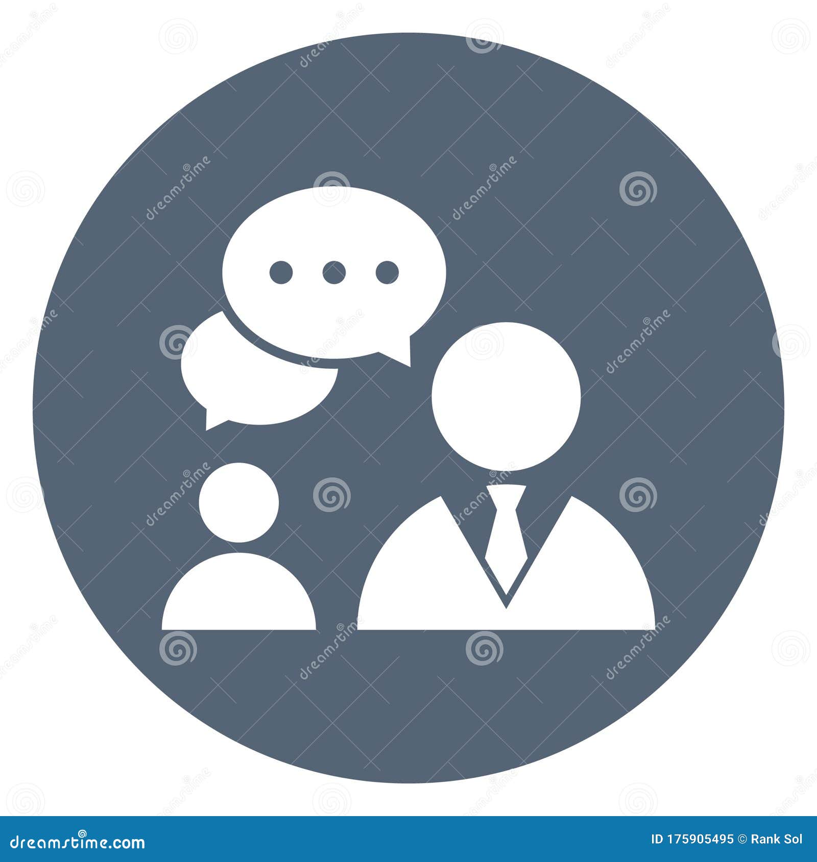 Conference, Discussion Vector Icon Which Can Easily Modify Stock Vector ...