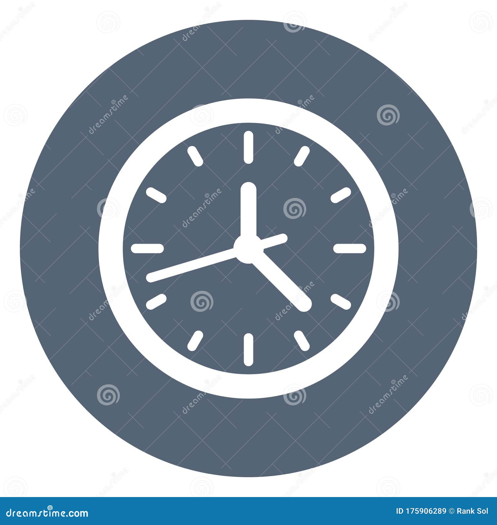 Clock, Time Vector Icon Which Can Easily Modify Stock Vector ...