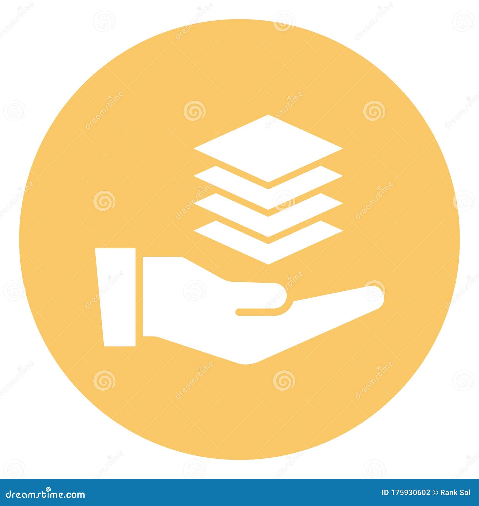 Accretion Icon. Monochrome Simple Stock Market Icon For Templates, Web ...