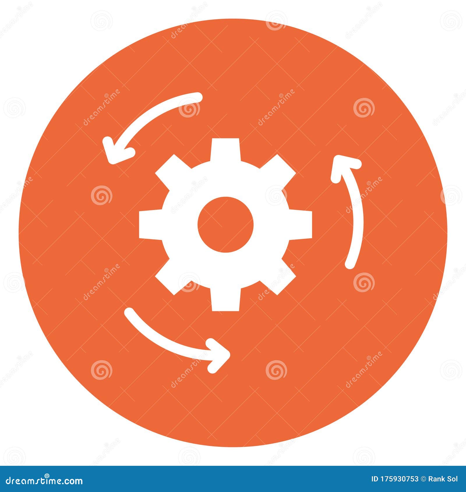Action, Cogwheel Vector Icon Which Can Easily Modify or Edit Editorial ...