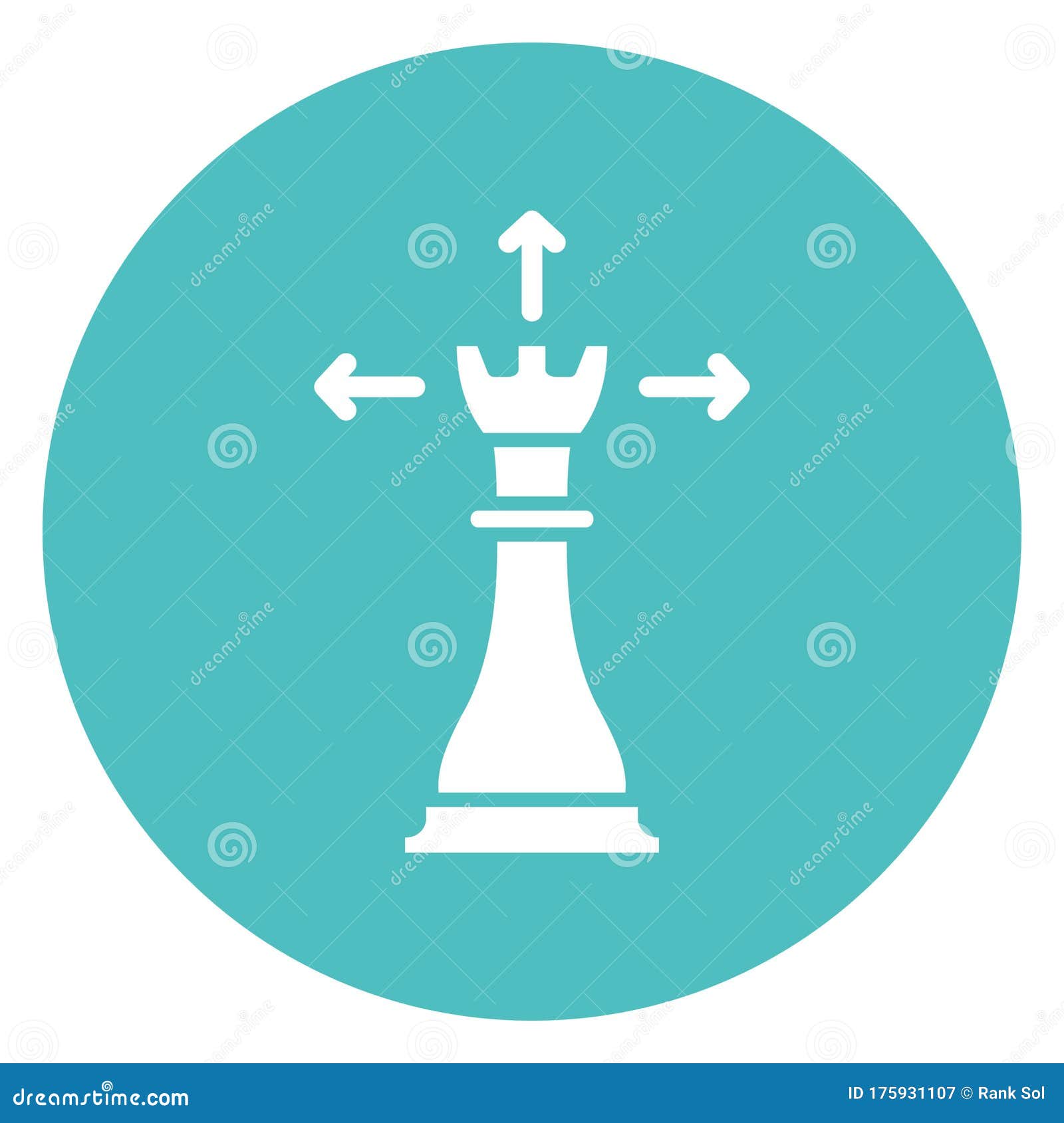 Business Strategy, Market Strategy, Vector Icon Which Can Easily Modify ...