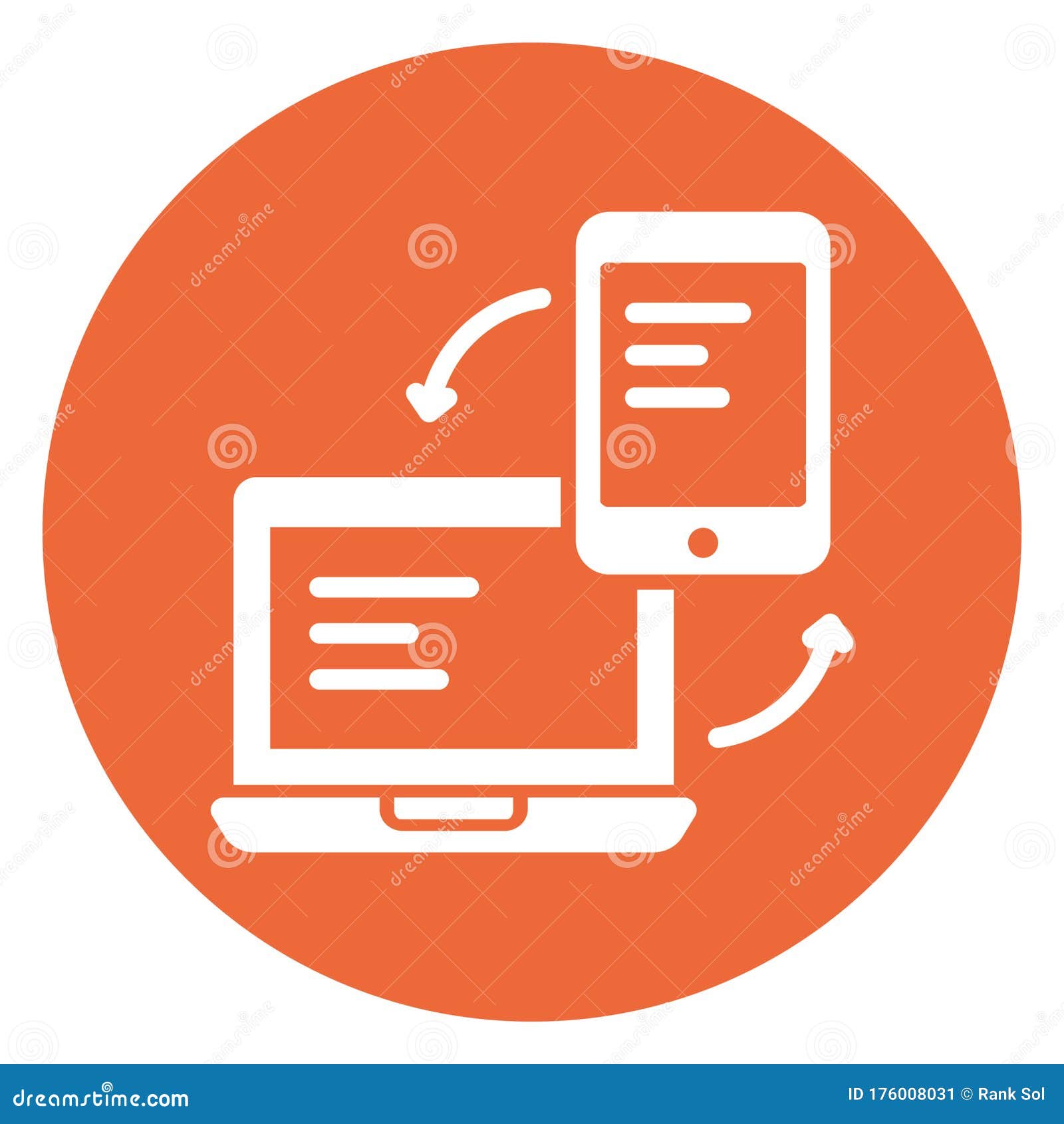 Adaptive, Responsive Device Vector Icon Which Can Easily Modify or Edit ...