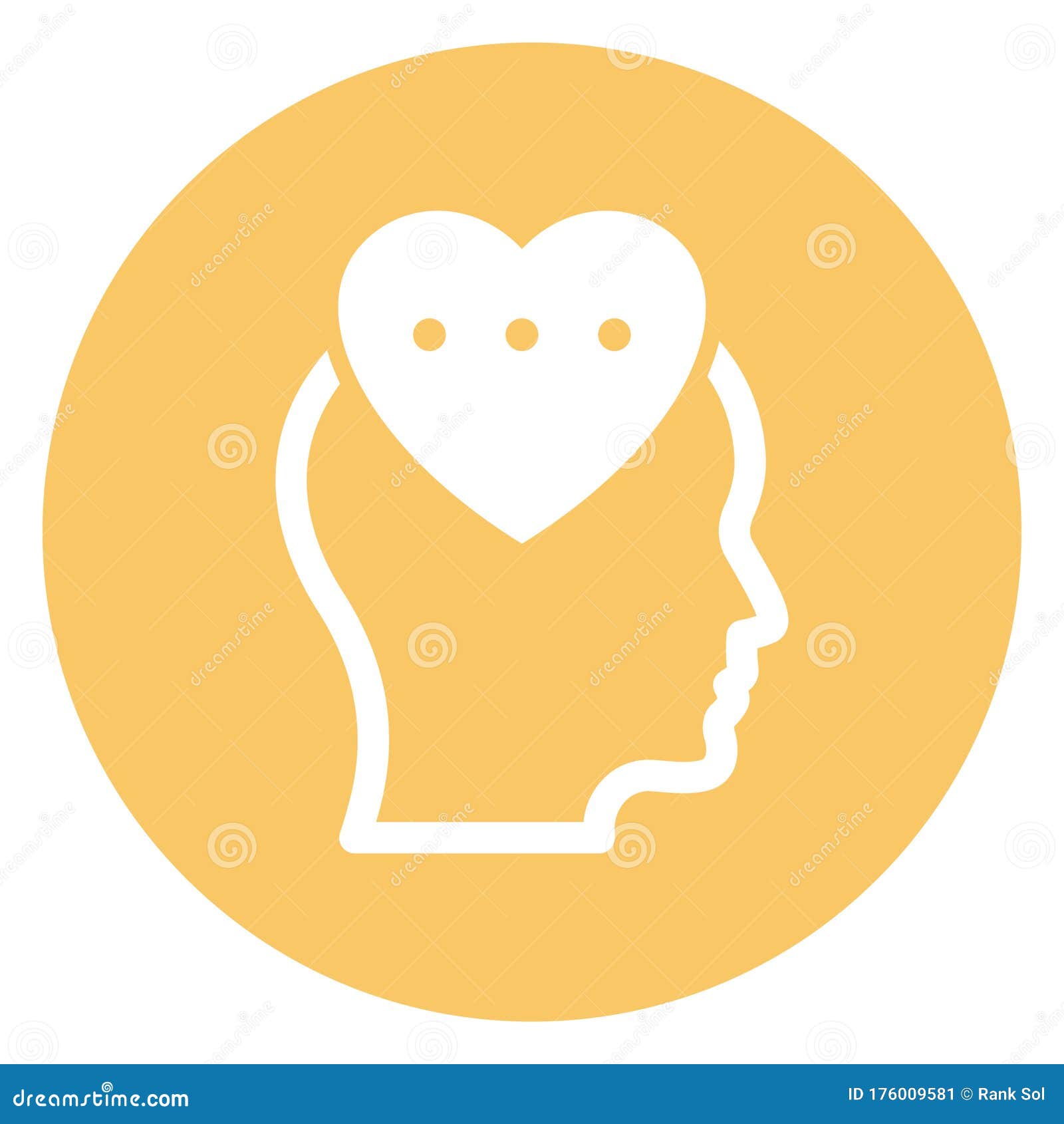 Development Brain, Emotional Vector Icon Which Can Easily Modify or ...