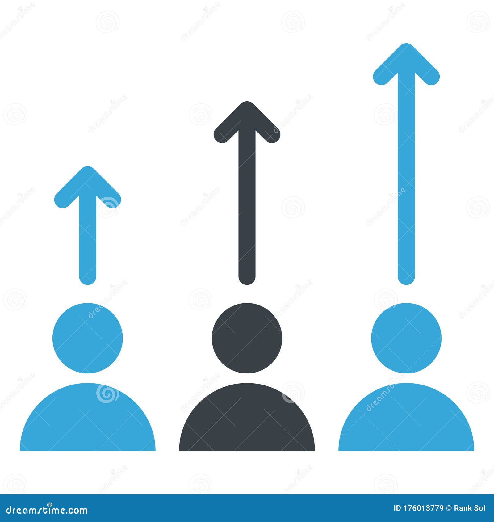 Deftness, Employee Ranking Vector Icon Which Can Easily Modify Stock ...