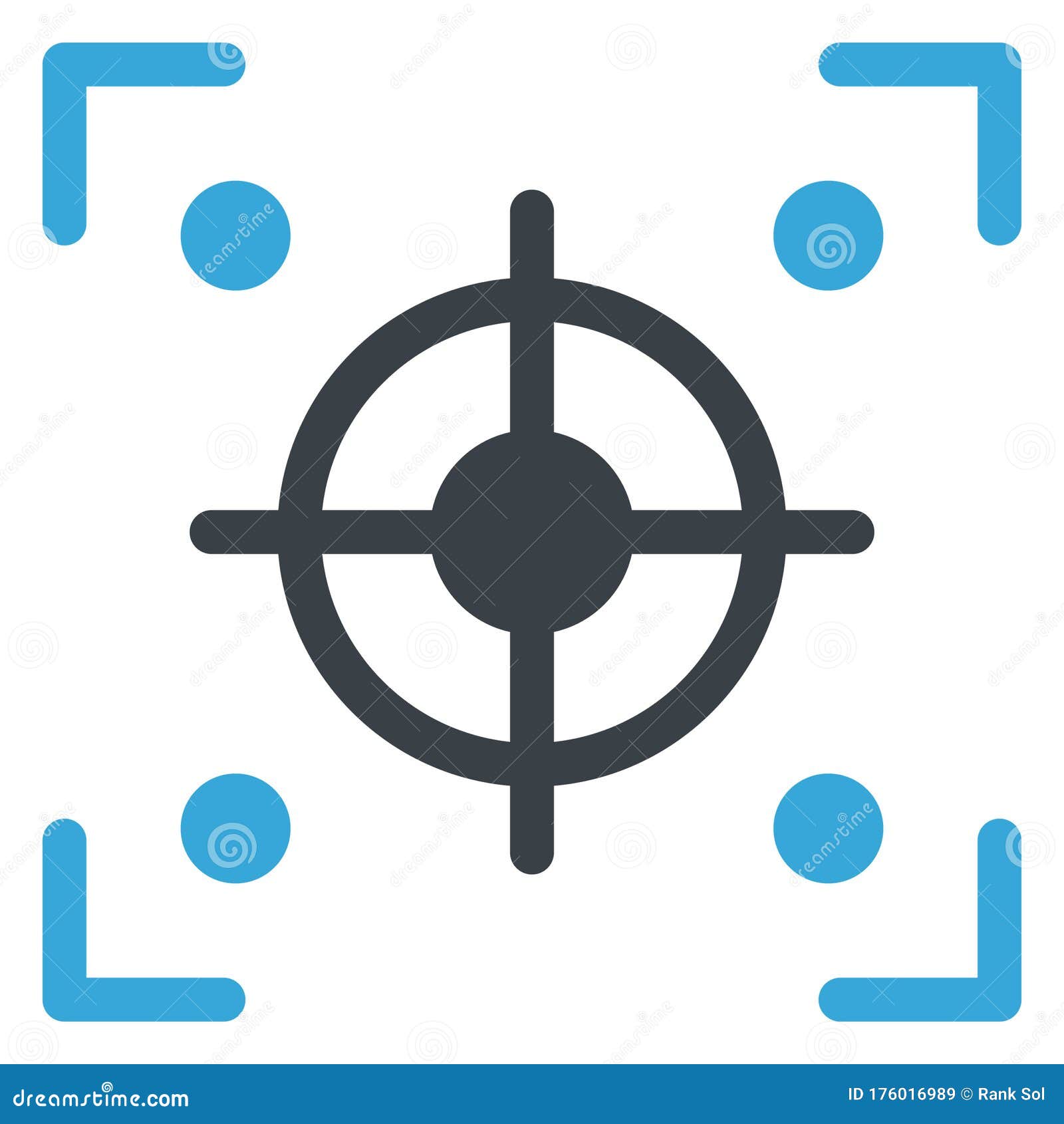 Focus, Interface Vector Icon Which Can Easily Modify Stock Vector ...