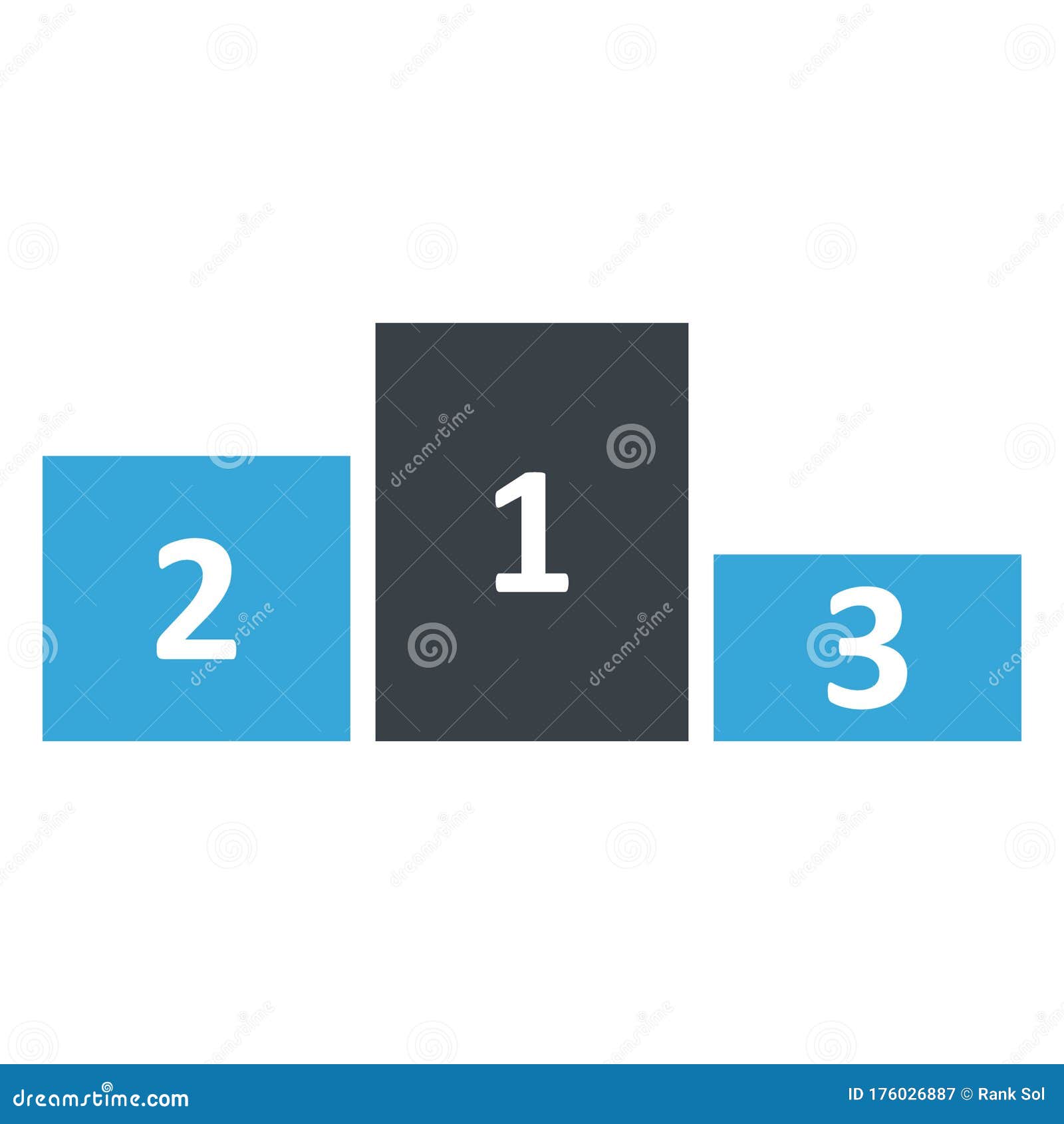 Grade, Podia Vector Icon Which Can Easily Modify Stock Vector ...