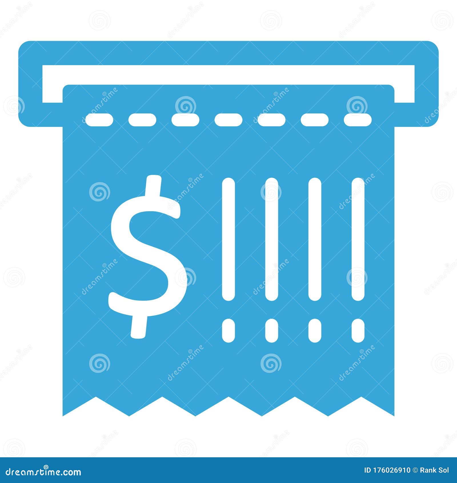 Banking, Bill Vector Icon Which Can Easily Modify Stock Vector ...