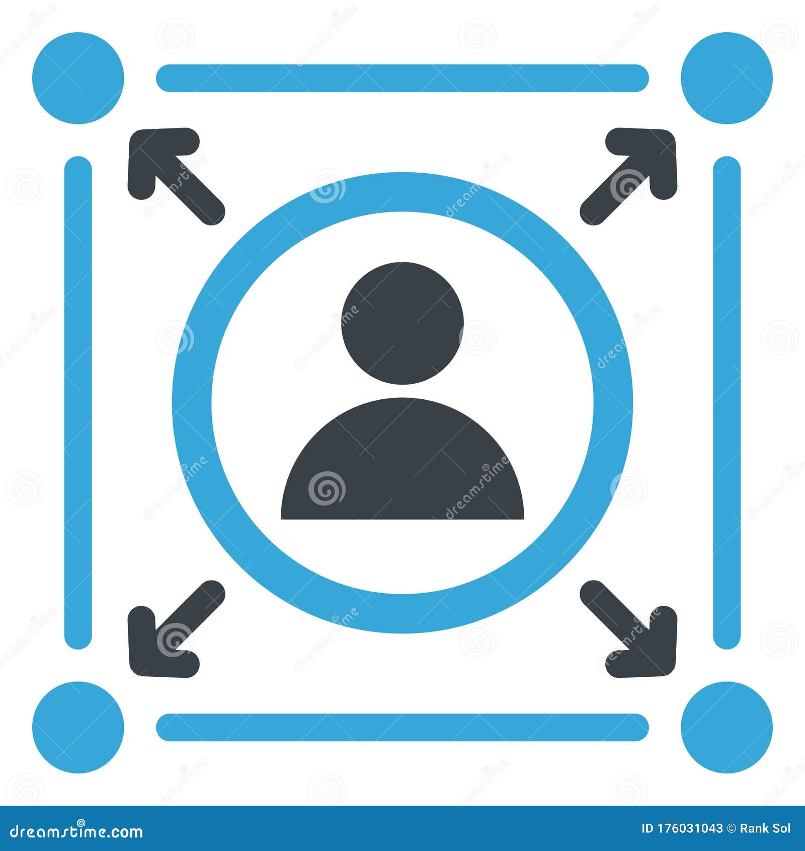 Affiliate, Channels Vector Icon Which Can Easily Modify Stock Vector ...