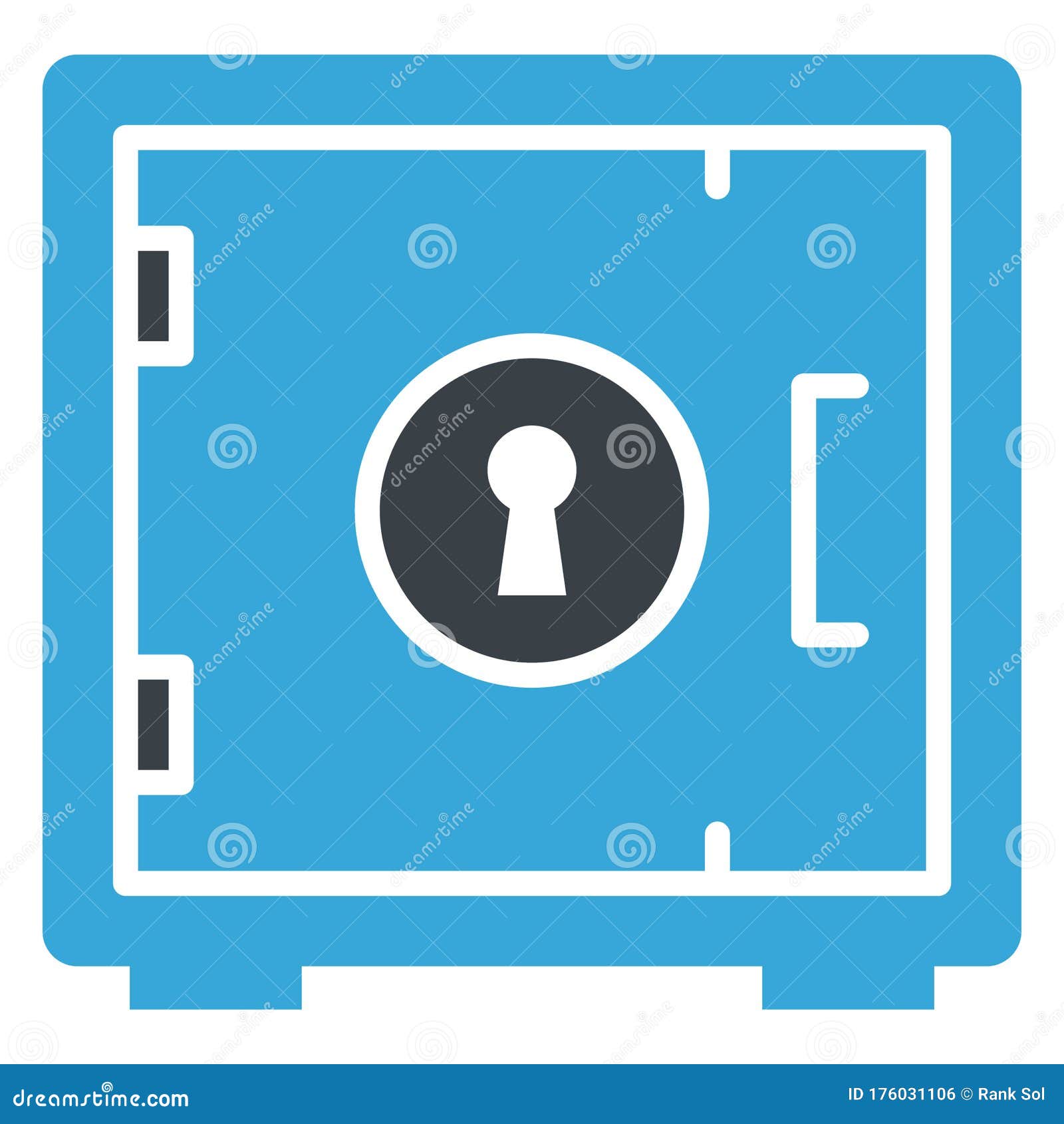 Bank Locker, Bank Vault, Digital Locker, Locker, Numeric Locker Vector ...