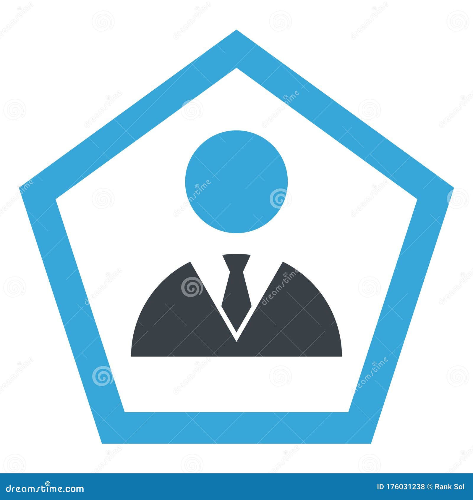Bio, Businessman Vector Icon Which Can Easily Modify Stock Vector ...