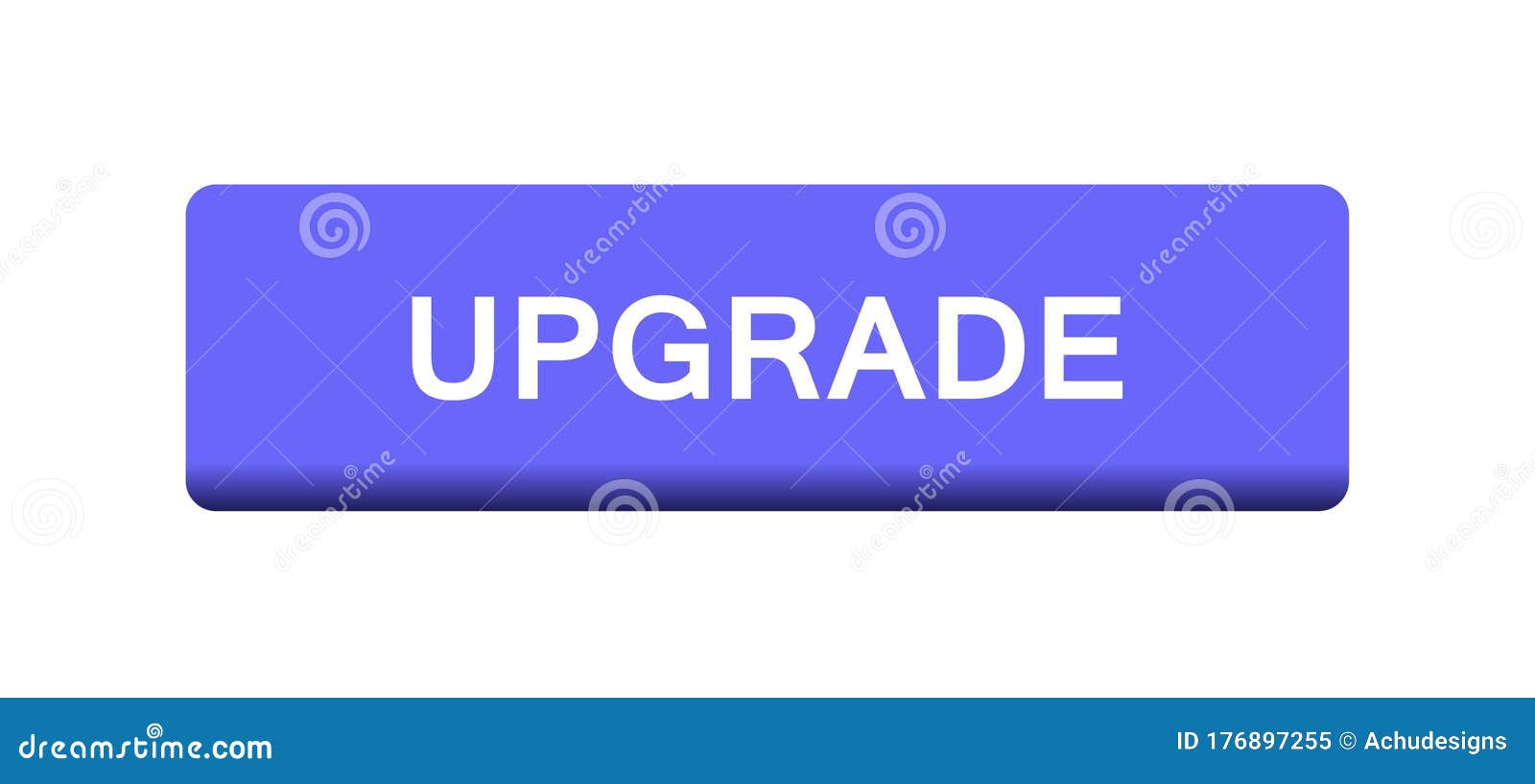 Upgrade button stock vector. Illustration of click, confirm - 176897255