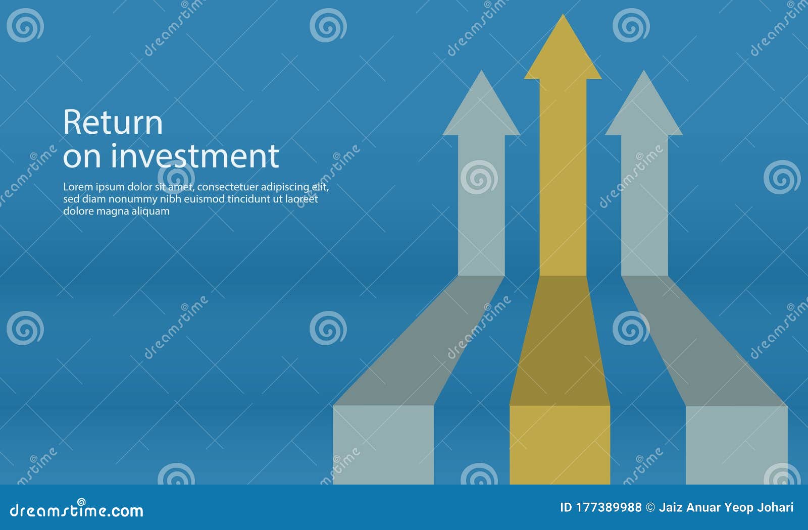 Business Arrow Target Direction Concept To Success Stock Vector ...