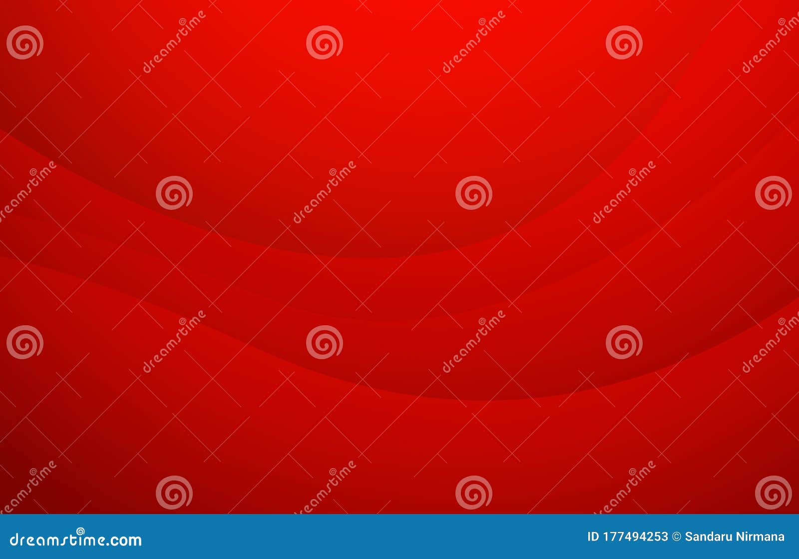 Red Vector Template Abstract Background with Curves Lines for Flyer ...