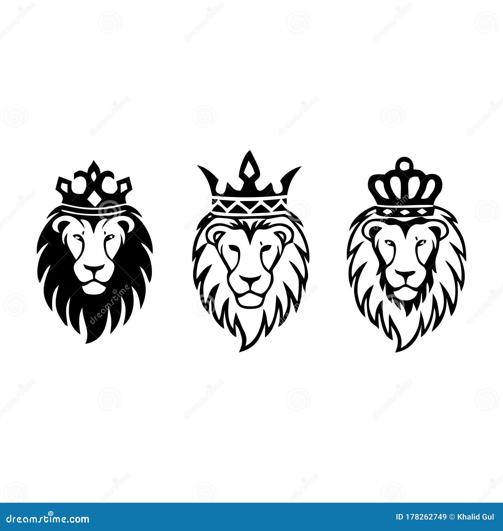 Power Lion Logo/vector Lion Logo Design Stock Illustration ...